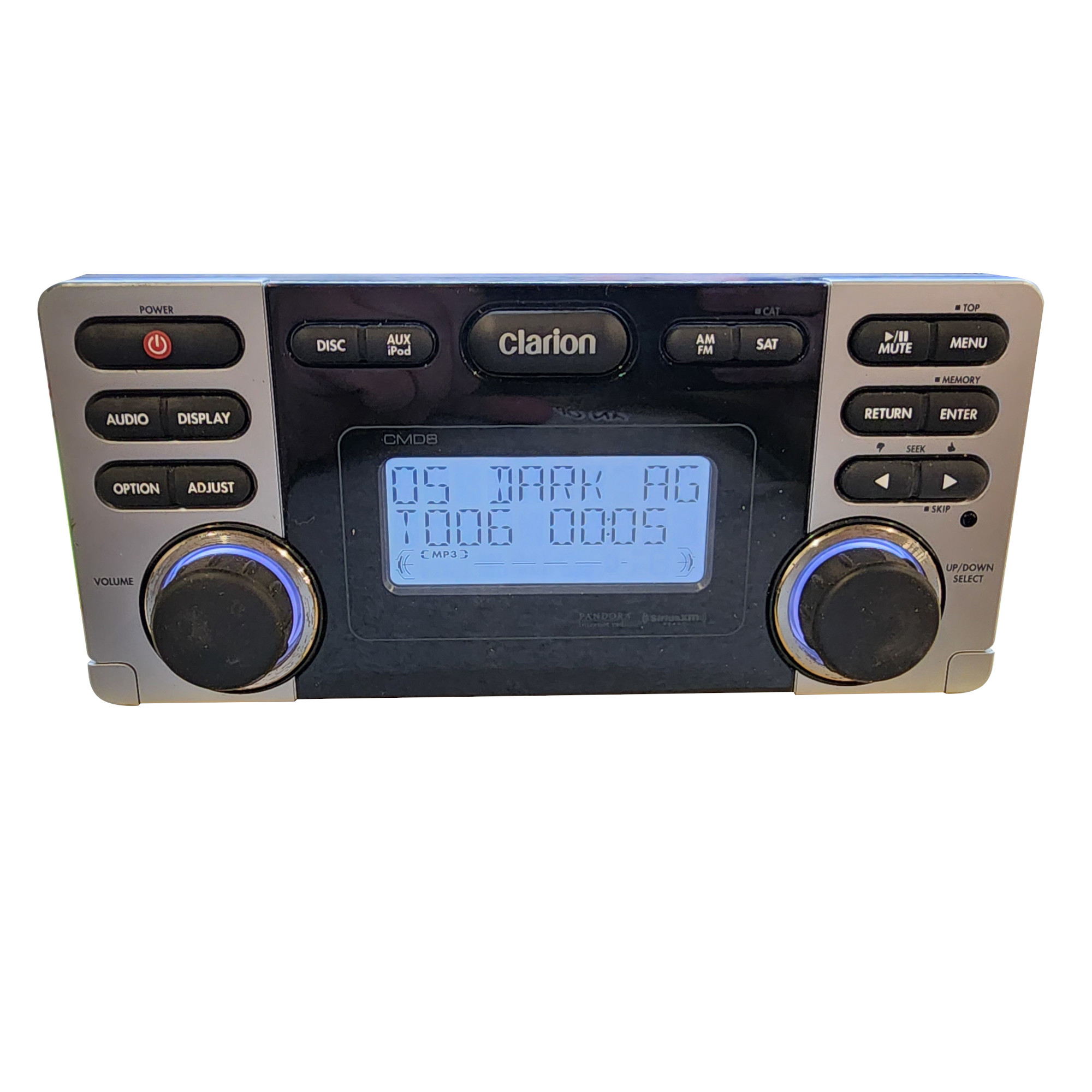 Clarion - CMD8 Marine CD/MP3/USB/Sirius XM Receiver Radio - Tested ...