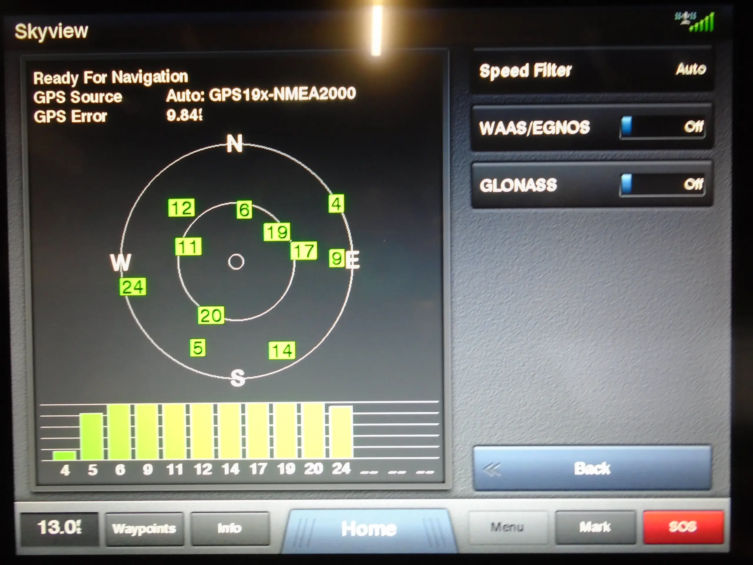 Garmin GPSMap 8215 Touchscreen MFD Updated 90 Day Warr w/ Sun Cover ...