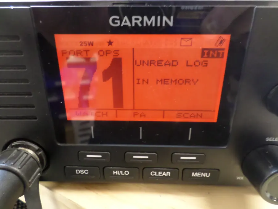 Garmin VHF210 with AIS Receiver - No Comms - For Parts/AS-IS - Max ...