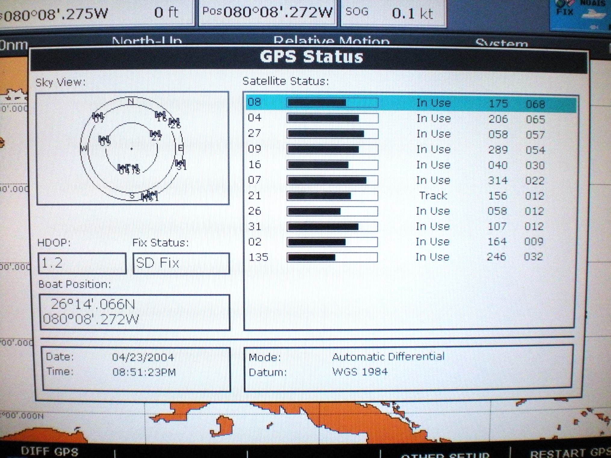 Raymarine Raystar 125 GPS Antenna w/ New Battery *CORE ONLY 90 Day Warr ...