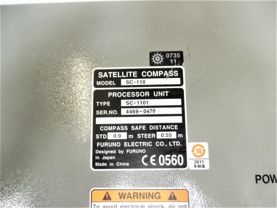 Furuno - SC110 - Satellite Compass - Tested/Updated - Complete - Good ...