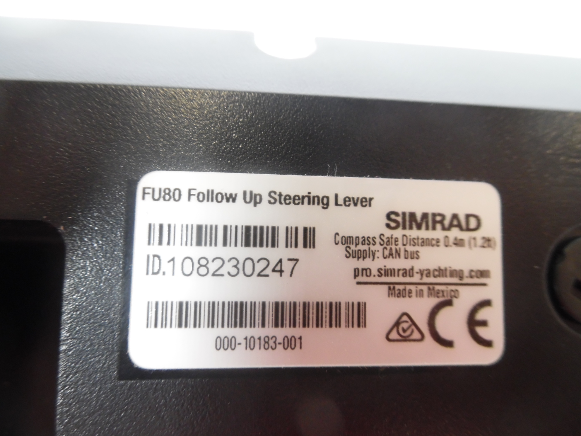 Simrad-FU80 Follow-Up Steering Lever(NEW OPEN BOX!) - Max Marine ...