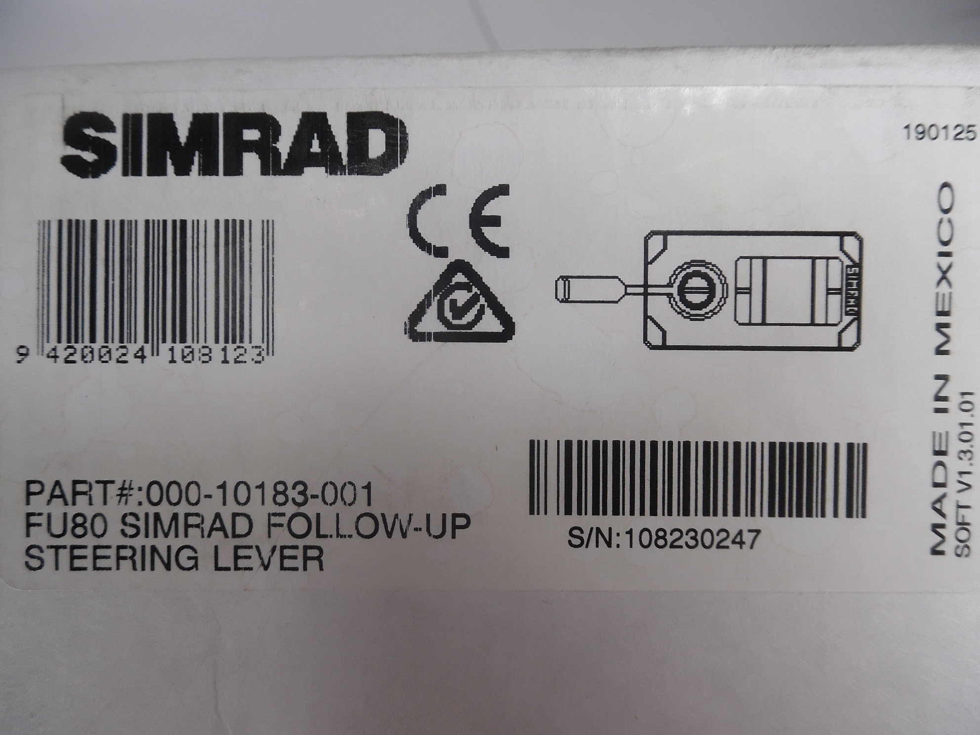 Simrad-FU80 Follow-Up Steering Lever(NEW OPEN BOX!) - Max Marine ...