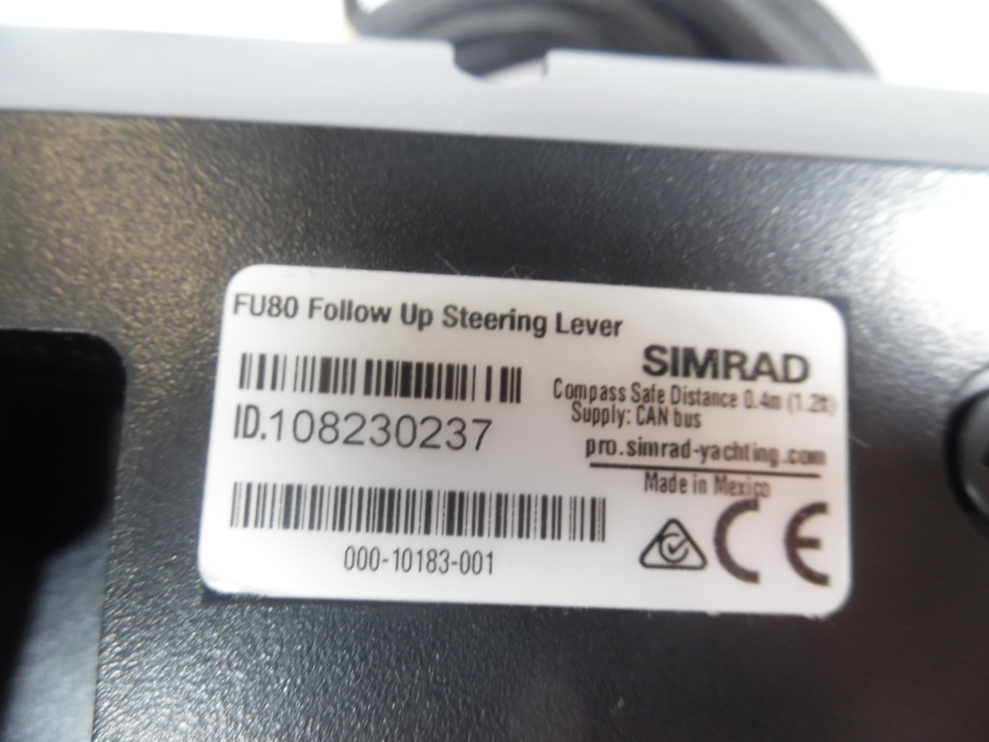 Simrad/FU80 Follow-Up Steering Lever(NEW OPEN BOX!) - Max Marine ...