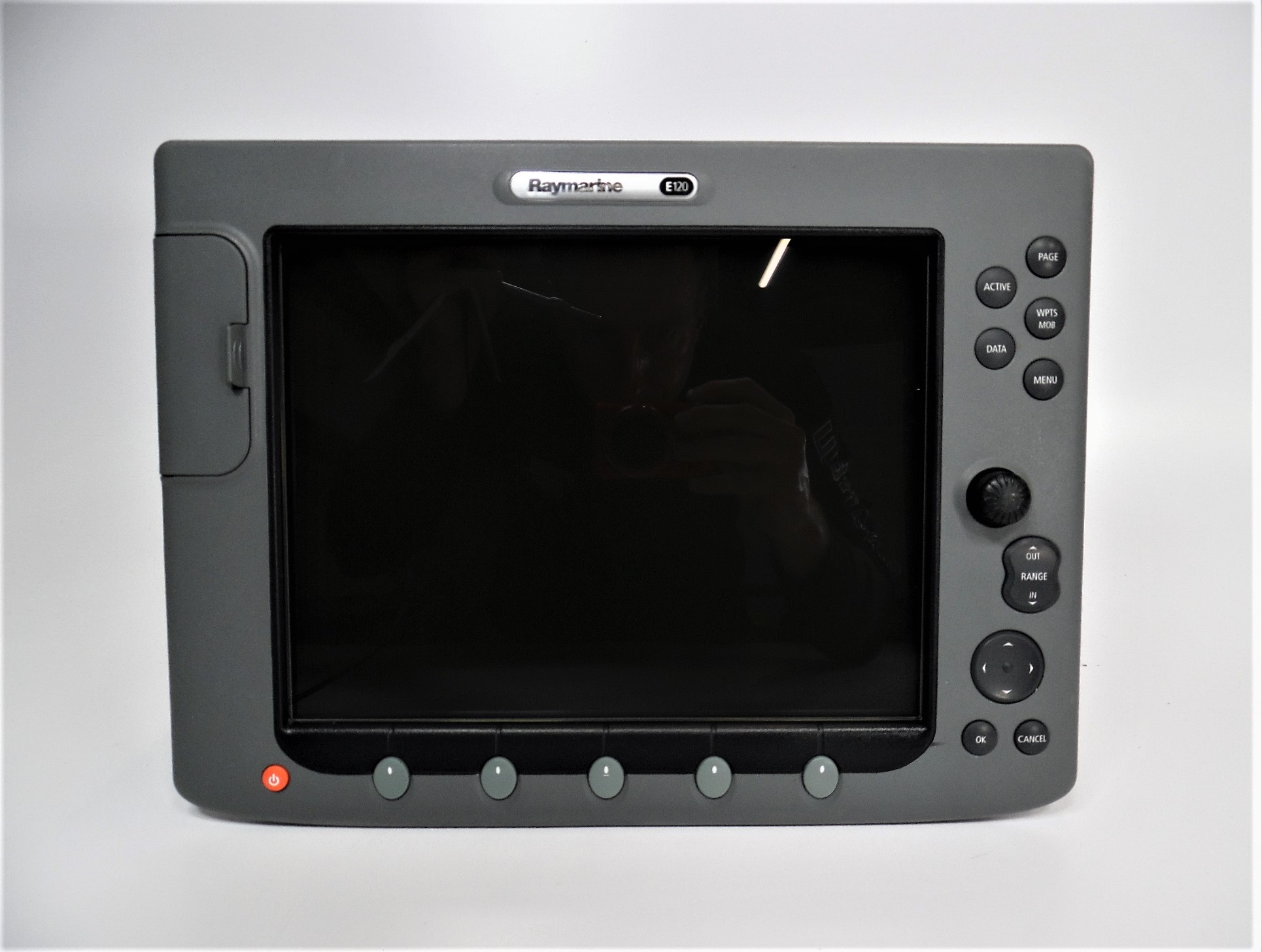 Raymarine E120 Classic Display - E02013 - w/ Bezel & Sun Cover ~ GREAT ...