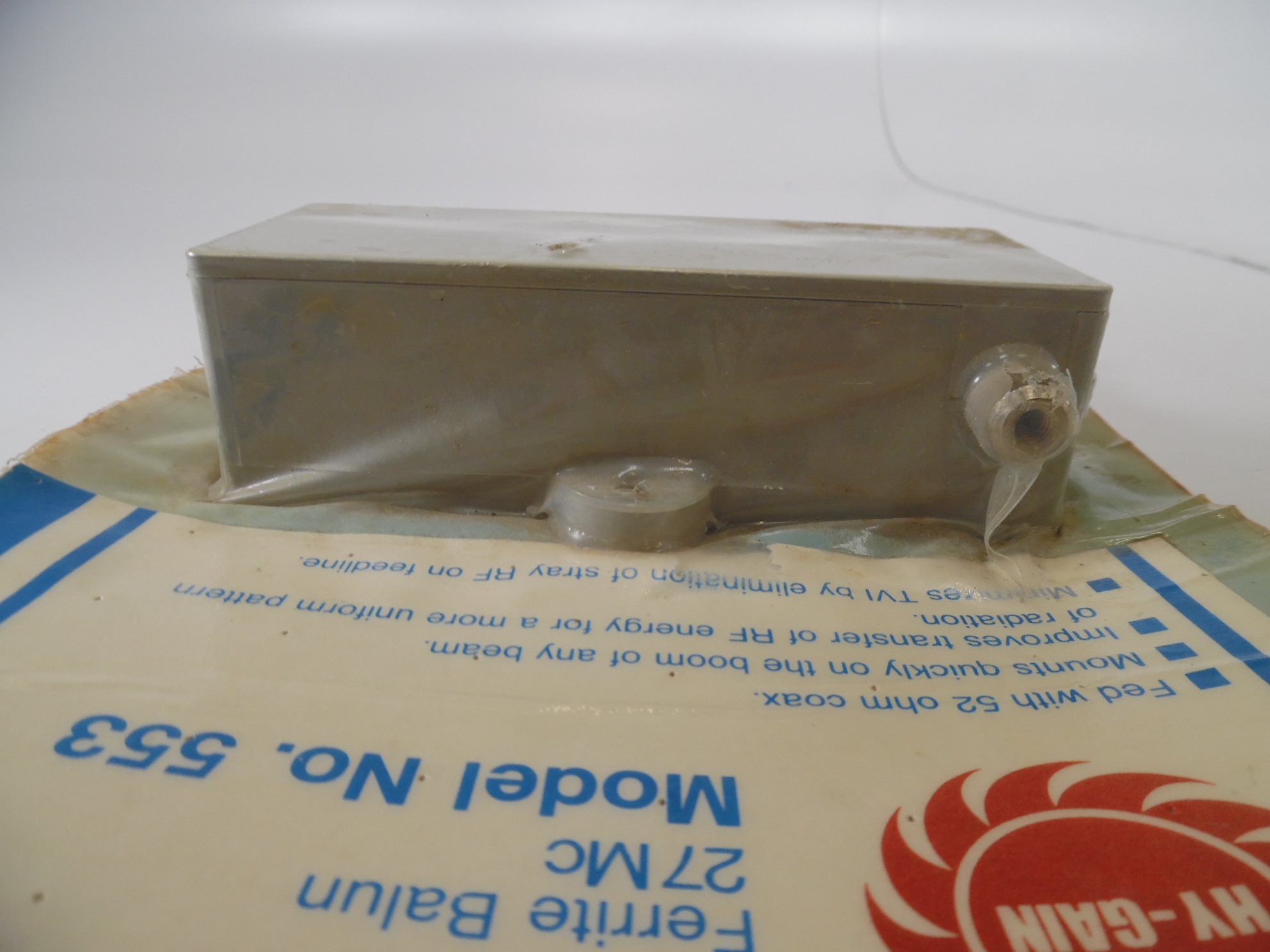 Hy-Gain BN27A Ferrite Balun - 27Mc - Model 544 - for Radio ...