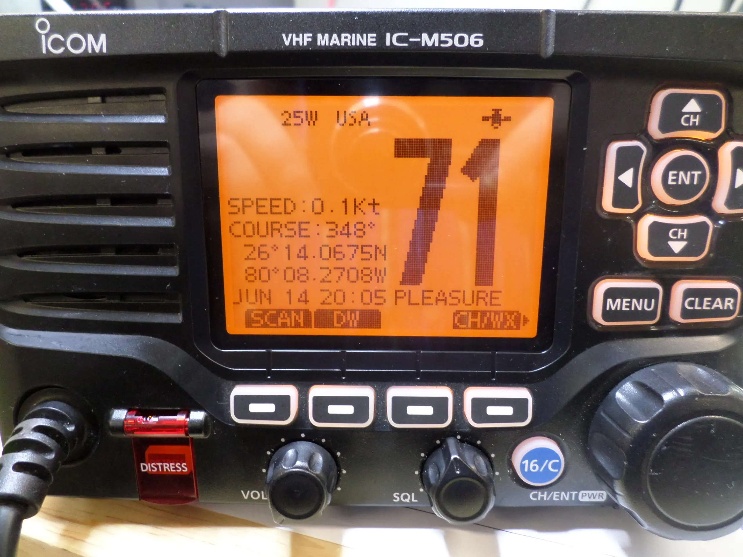 Icom IC-M506 VHF with HM-205B Mic* - Max Marine Electronics