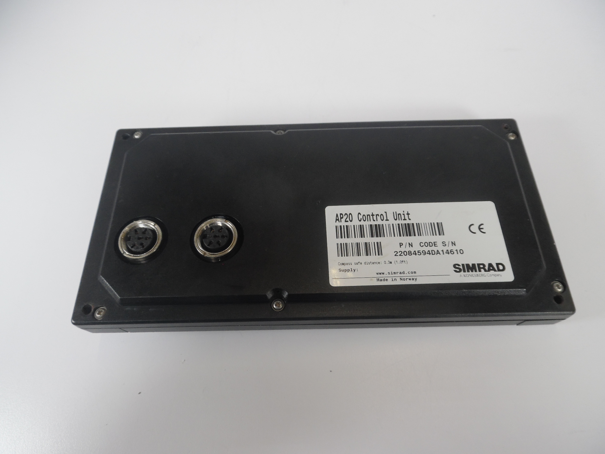 Simrad AP20 Autopilot Control Head-22084594 - Max Marine Electronics