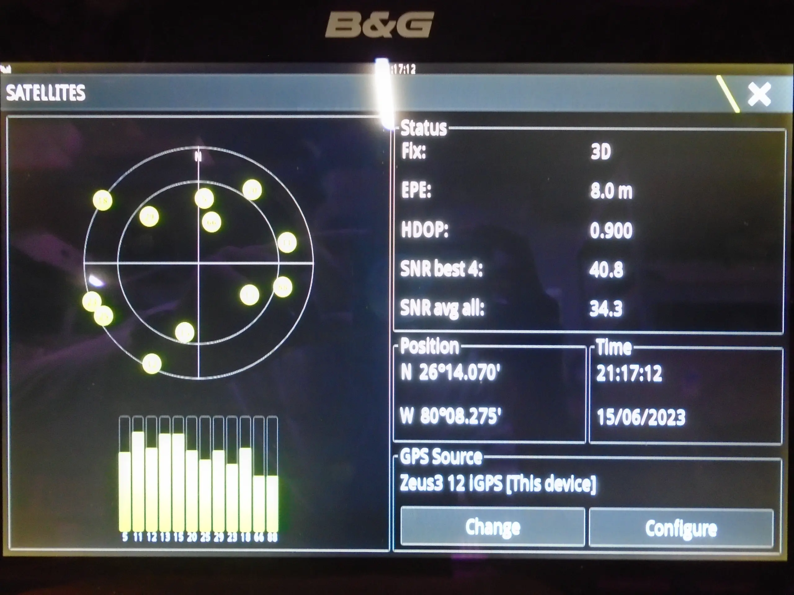 Zeus3-12 12" Touchscreen MFD Chartplotter Tested Good w/ Suncover ...