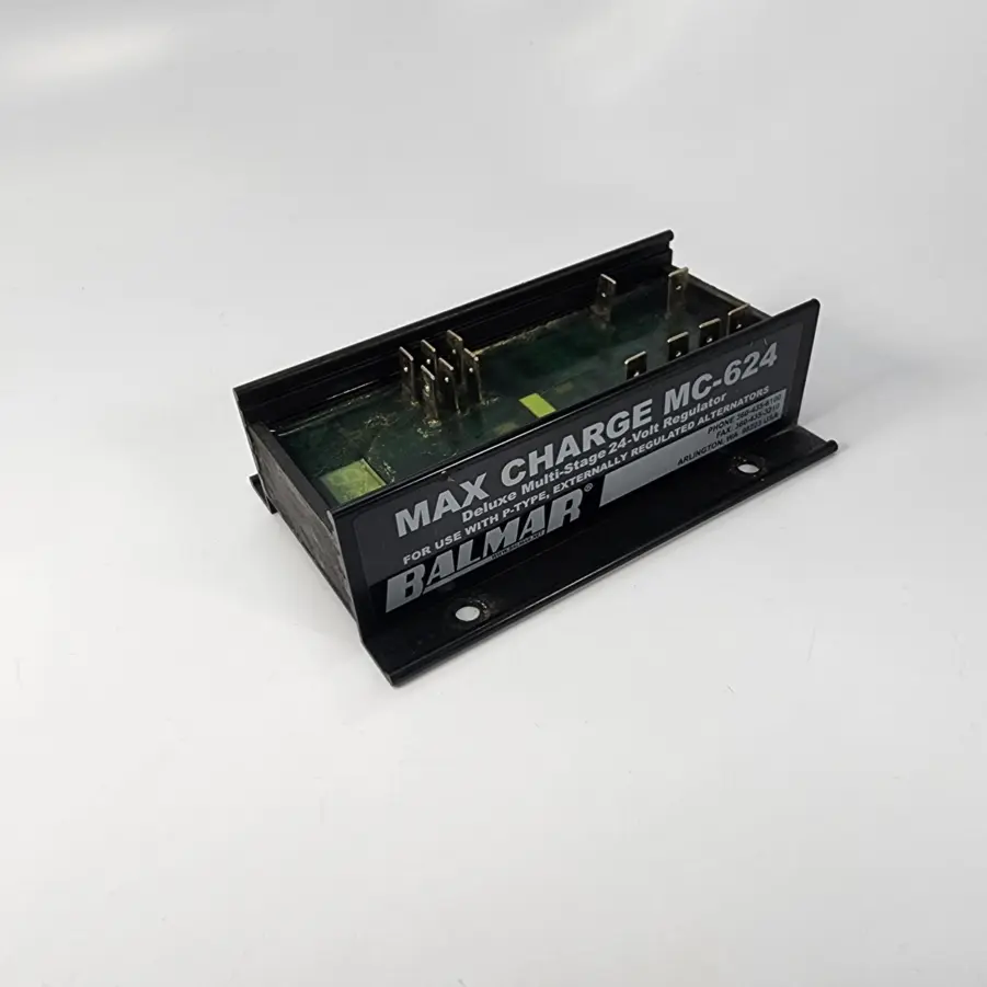 Balmar MC-624 Max Charge Deluxe Multi-Stage 24-Volt Regulator - Used - Max Marine Electronics