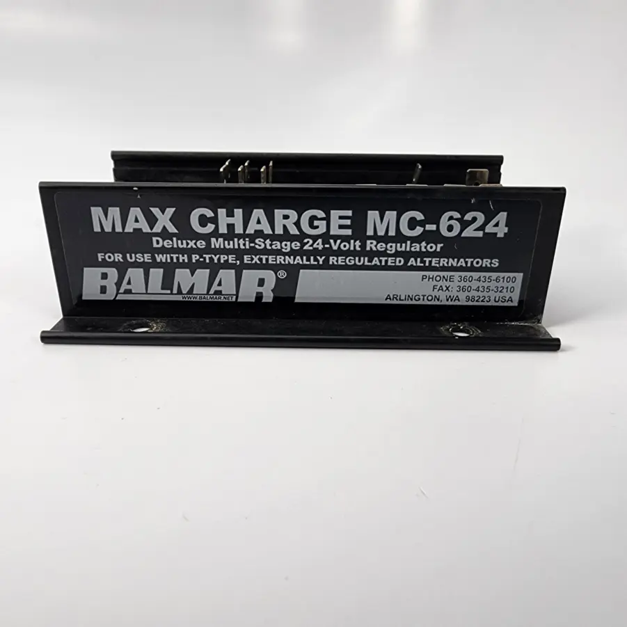 Balmar MC-624 Max Charge Deluxe Multi-Stage 24-Volt Regulator - Used - Max Marine Electronics