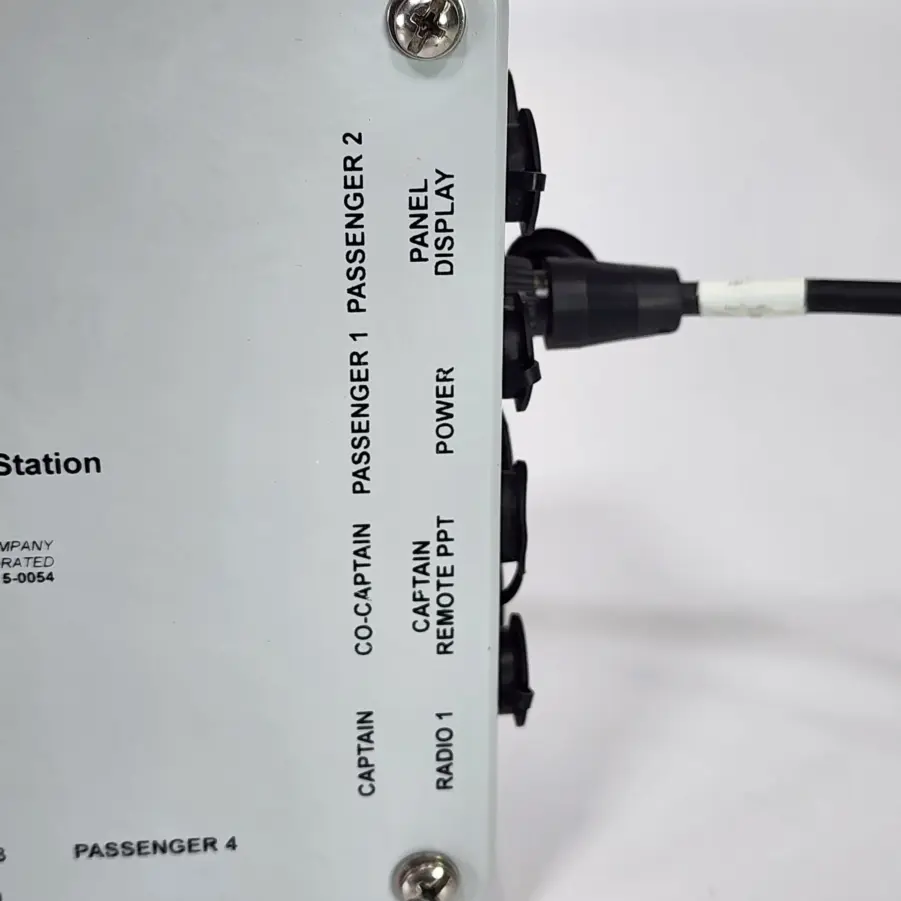 David Clark U9800S/40898G-01 Intercom Station with Display & Assorted ...