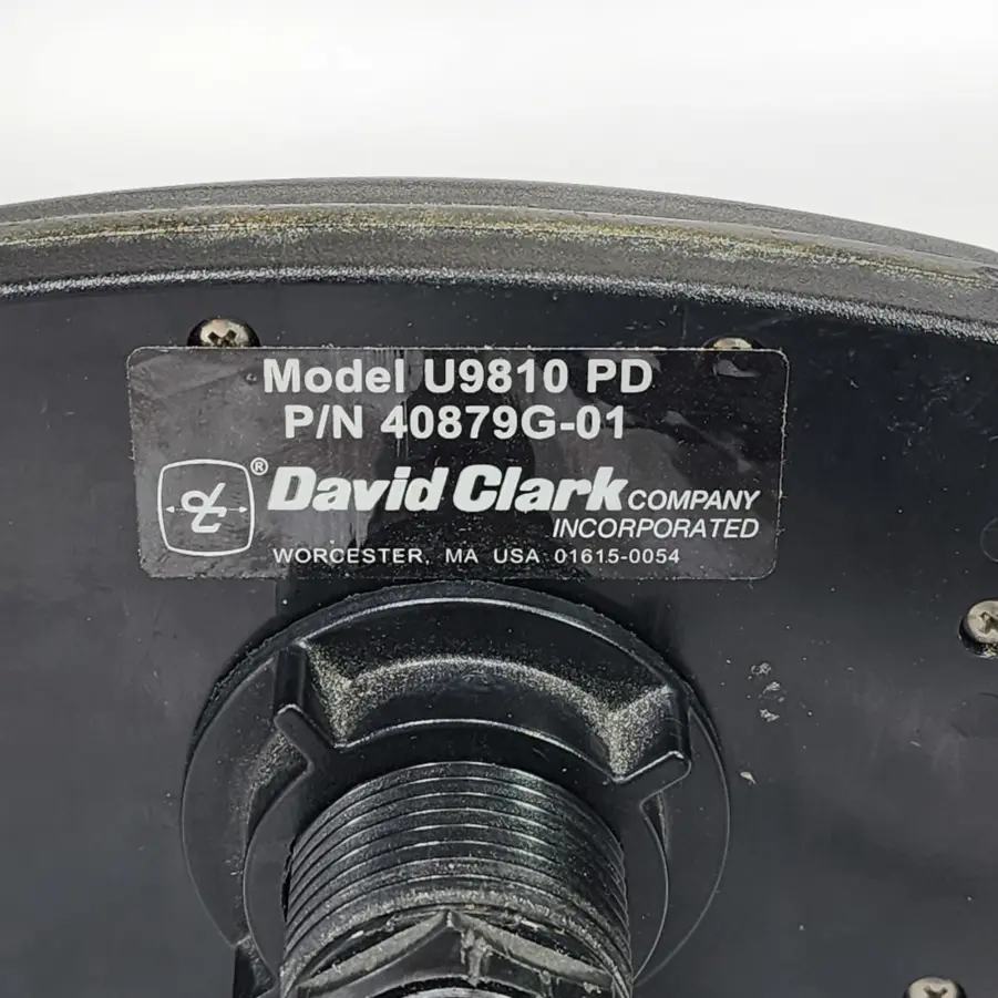 David Clark U9800S/40898G-01 Intercom Station with Display & Assorted ...
