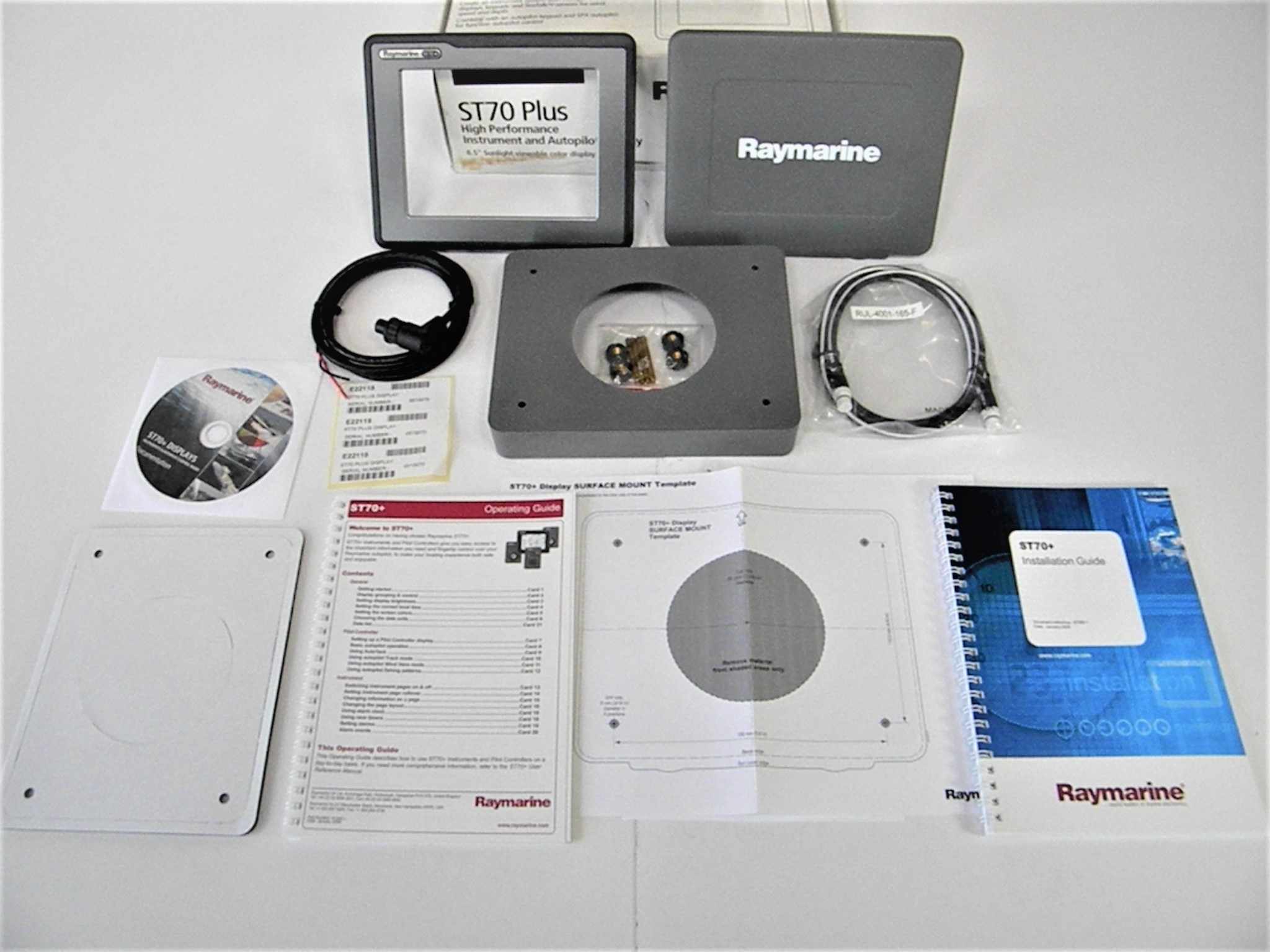 Raymarine ST70+ 6.5" Multifunction Instrument/Autopilot Display -E22115 ...