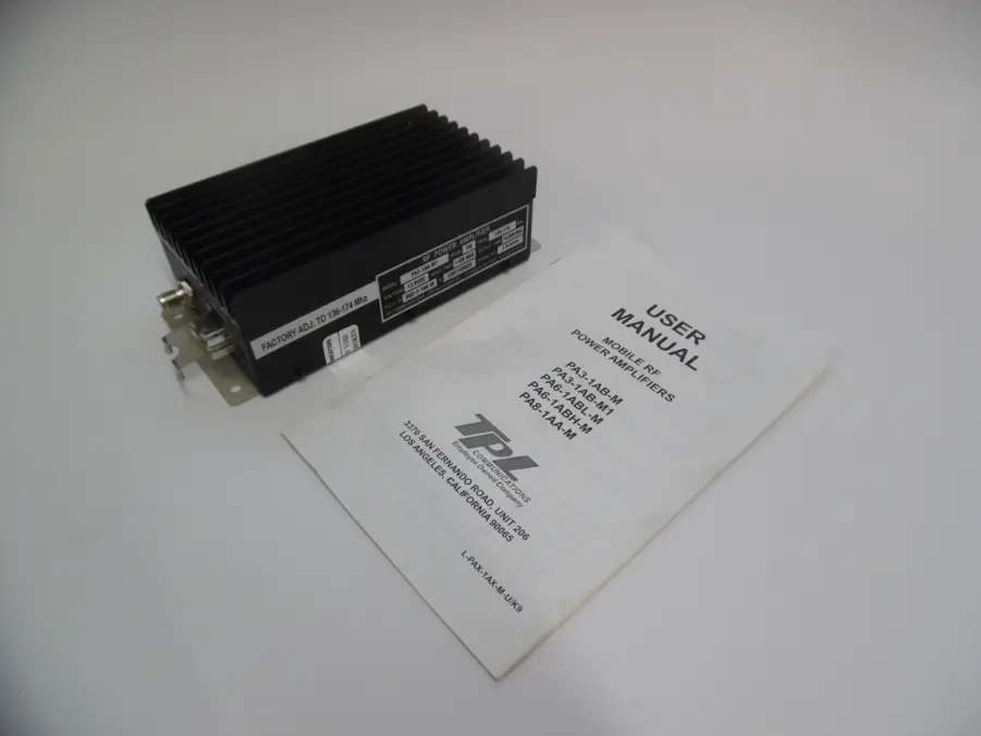 TPL Communication RF FM VHF Amplifer 10-50w - 136-174 MHz - PA3-1AB-M1 ...