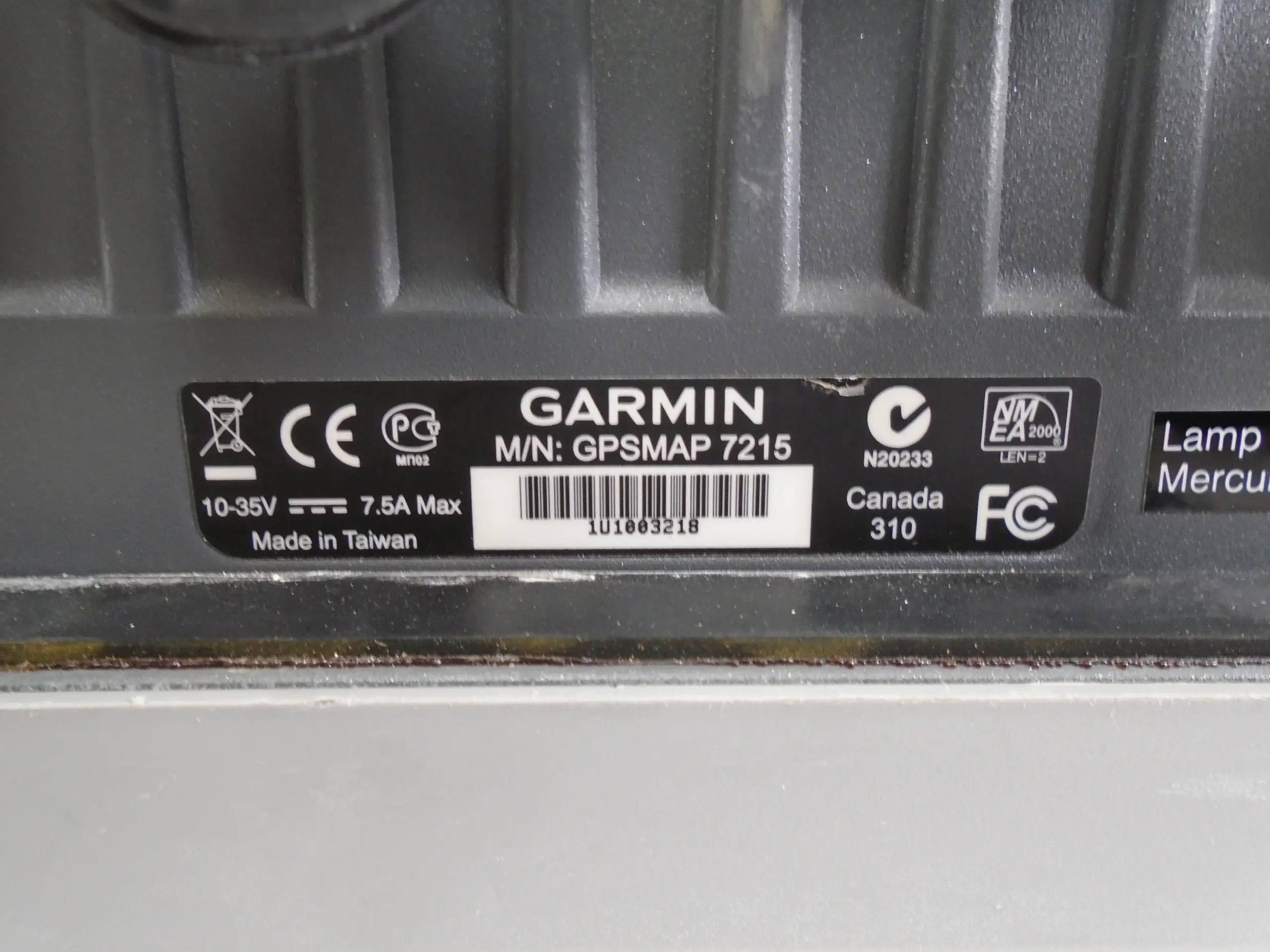 Garmin GPSmap 7215 Touchscreen MFD W /Sun Cover (Tested Good) - Max ...