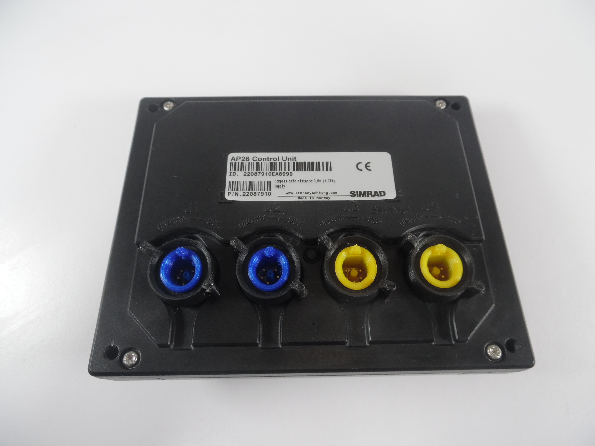 Simrad AP26 Autopilot Control Head 22087910/MME Refurbished - Max ...