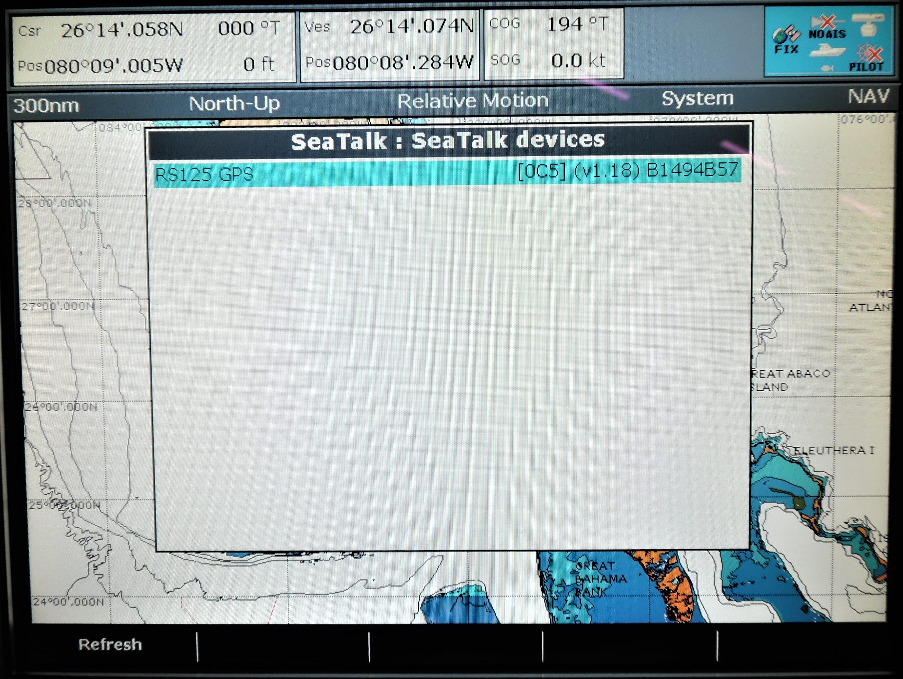 Raymarine Raystar 125 GPS Antenna with New Battery & 6ft. Cable ...