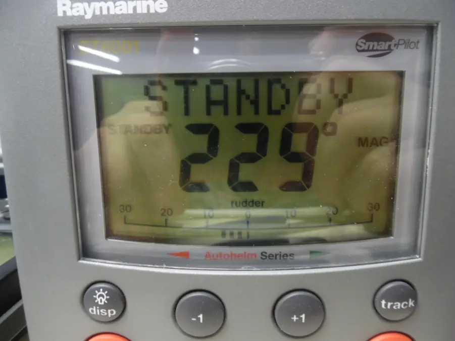 Raymarine Raytheon ST6001 Seatalk Autopilot Head E12100 Tested! - Max ...