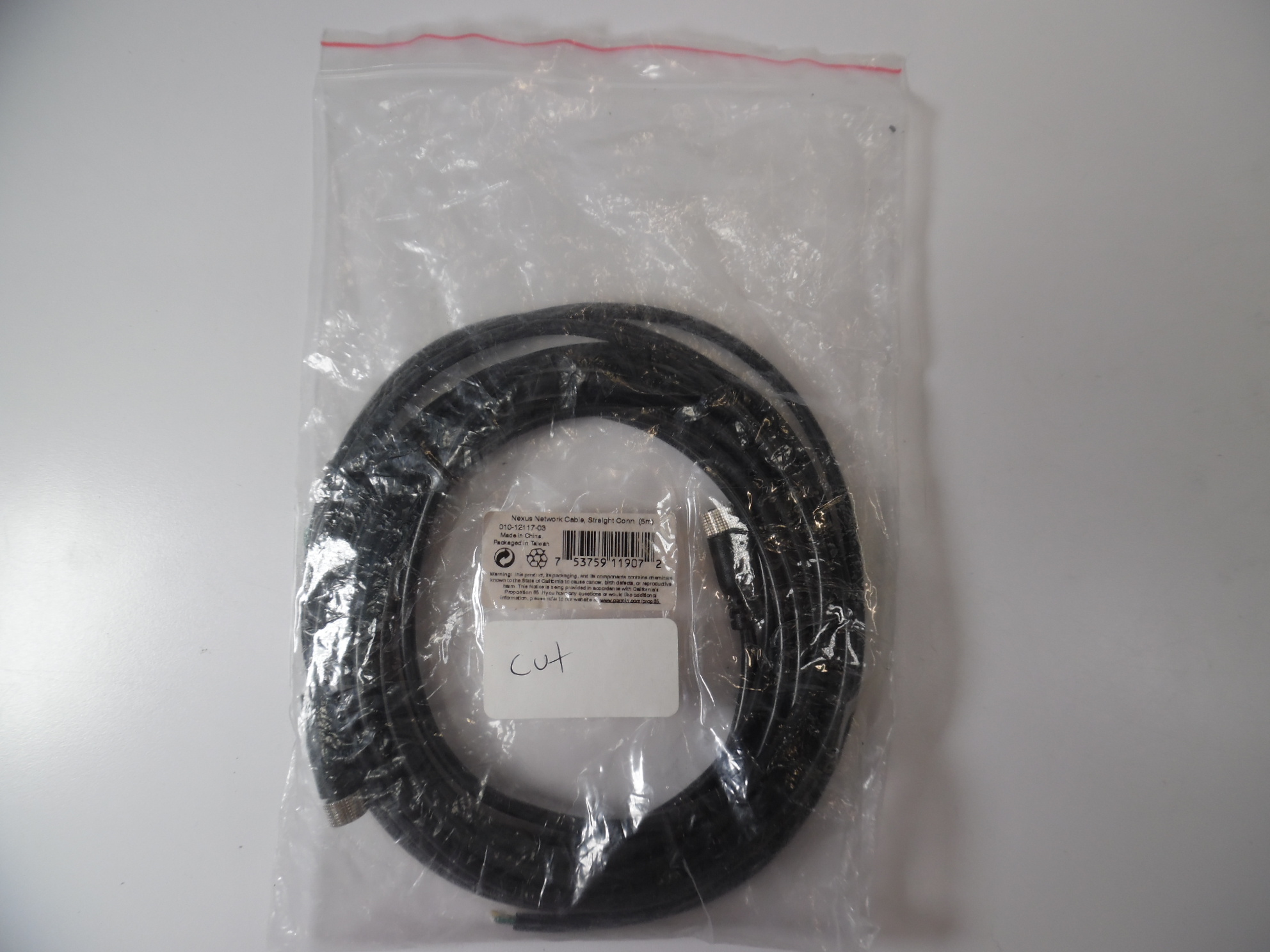 Nexus/Garmin 5m Network Cable - 4 Pin - CUT - 010-12117-03 - Max Marine ...