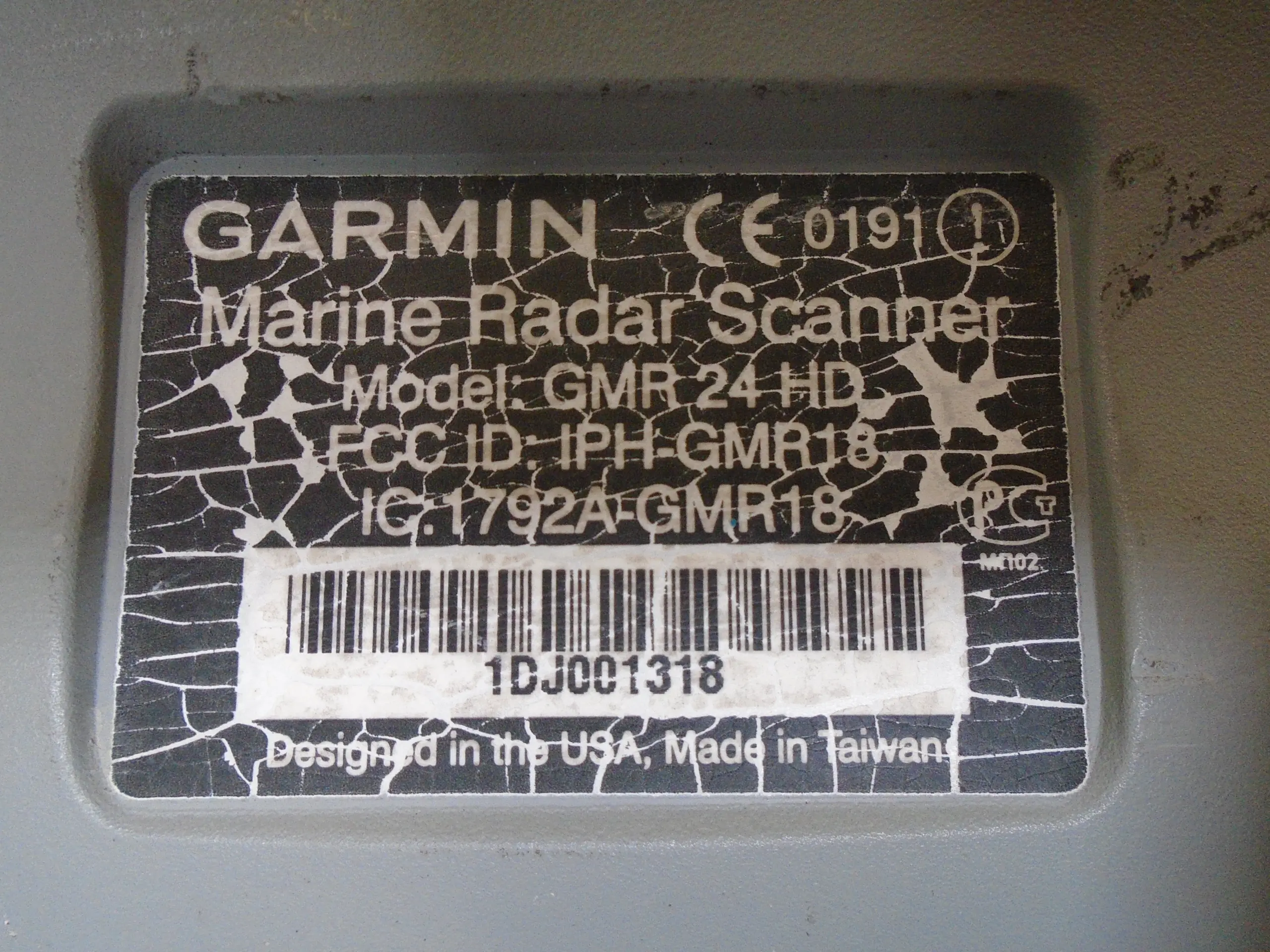 Garmin GMR24HD 4kw Radar Dome Add-On W/Cables – Tested/Updated w/90 Day ...