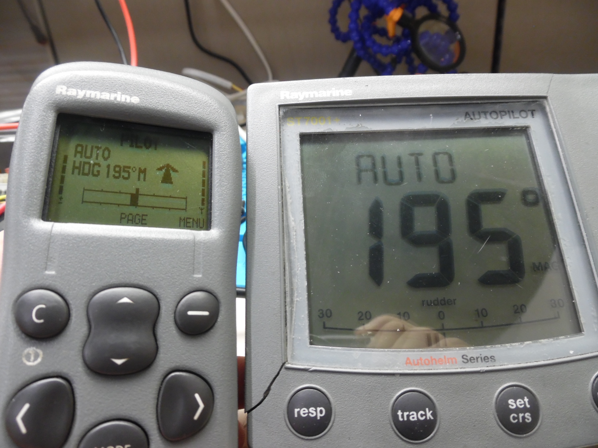 Raymarine SmartController Autopilot Wireless Remote E15023-W/RF Base ...