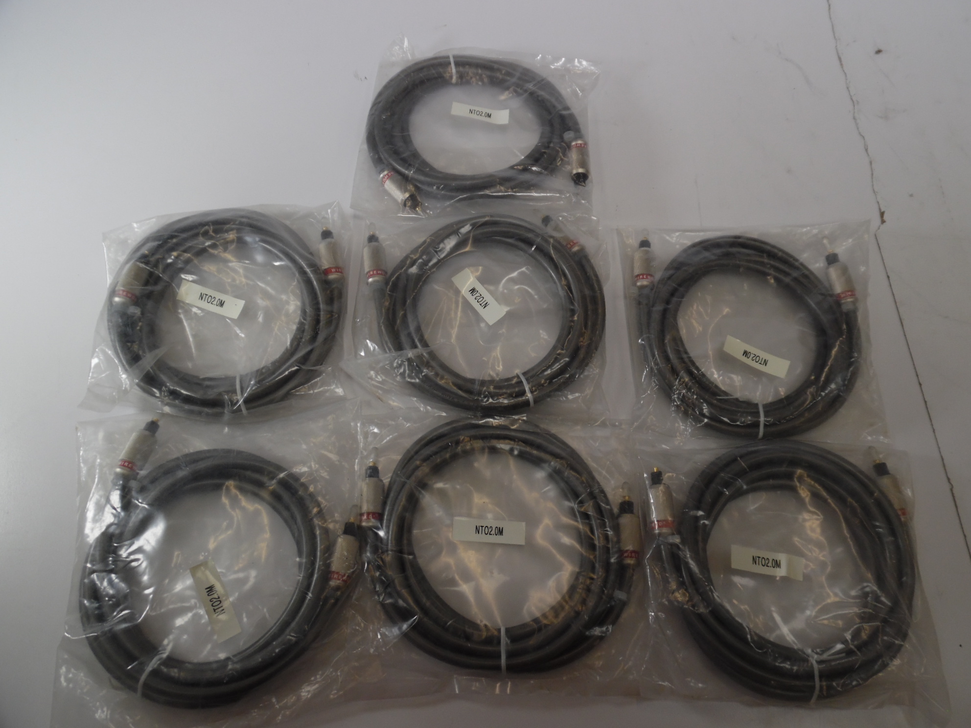 Wireworld Quality OEM TOSLINK Optical Audio Cables *LOT OF 7 NEW* *2 ...