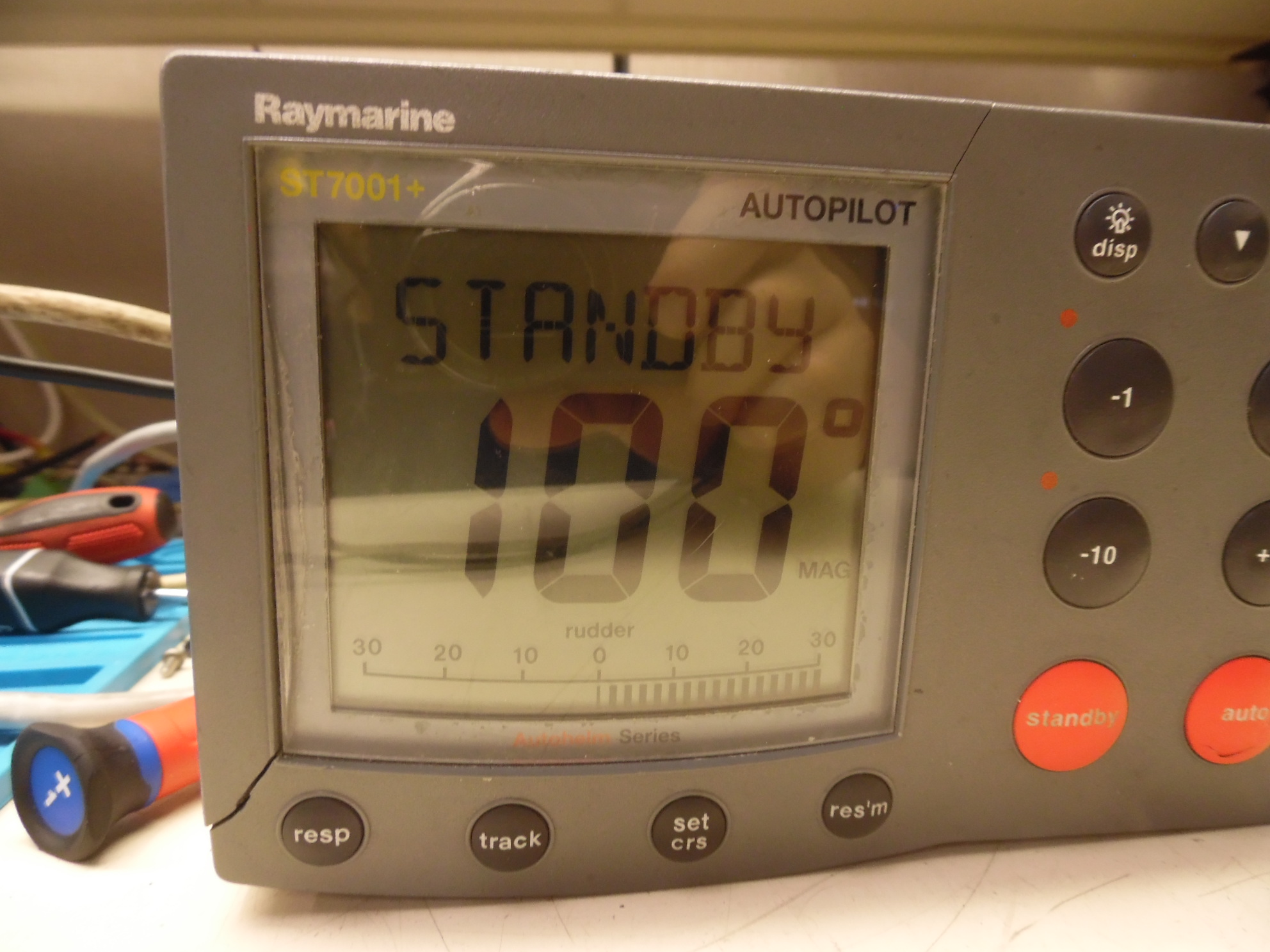 Raymarine Raytheon Fluxgate Compass Module M81190 w 6ft. Cable - Max ...