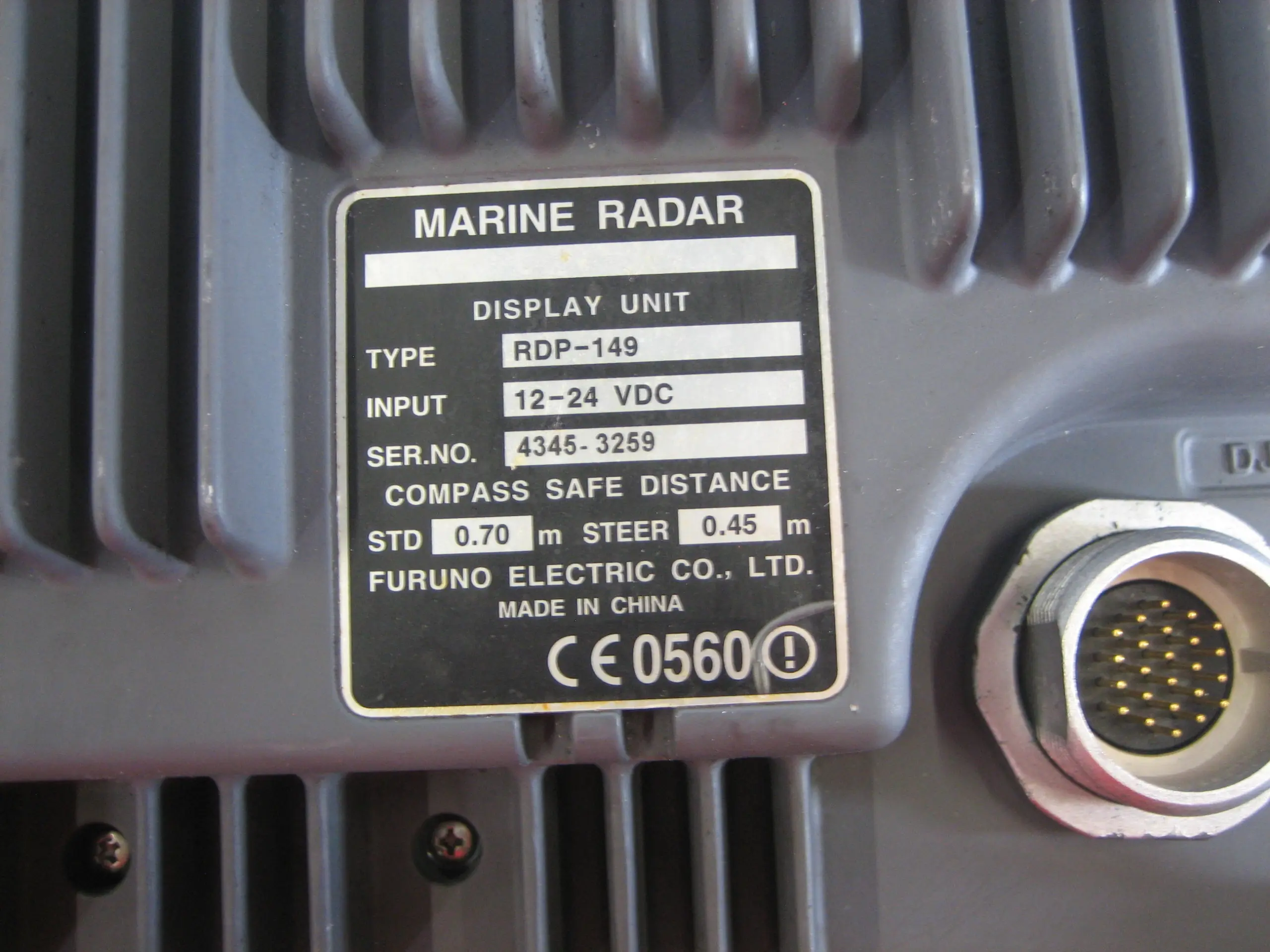Furuno RDP-149 10.4″ Navnet VX2 C-MAP Display - MME Refurburbished ...