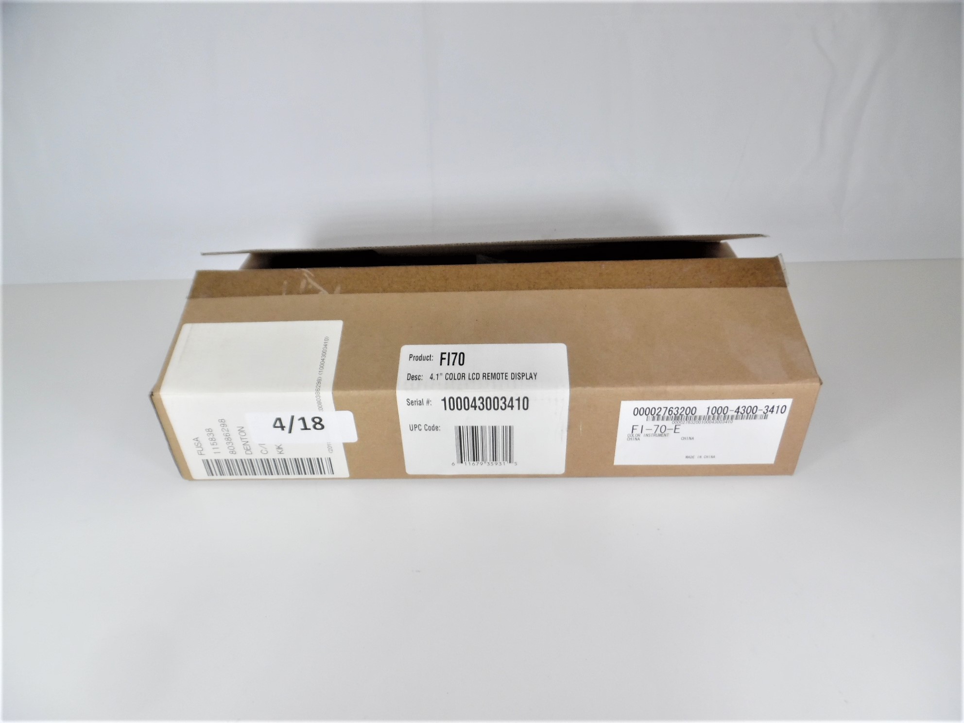 Furuno - FI-70 - 4.1" Color LCD Instrument Display - NEW OPEN BOX ...