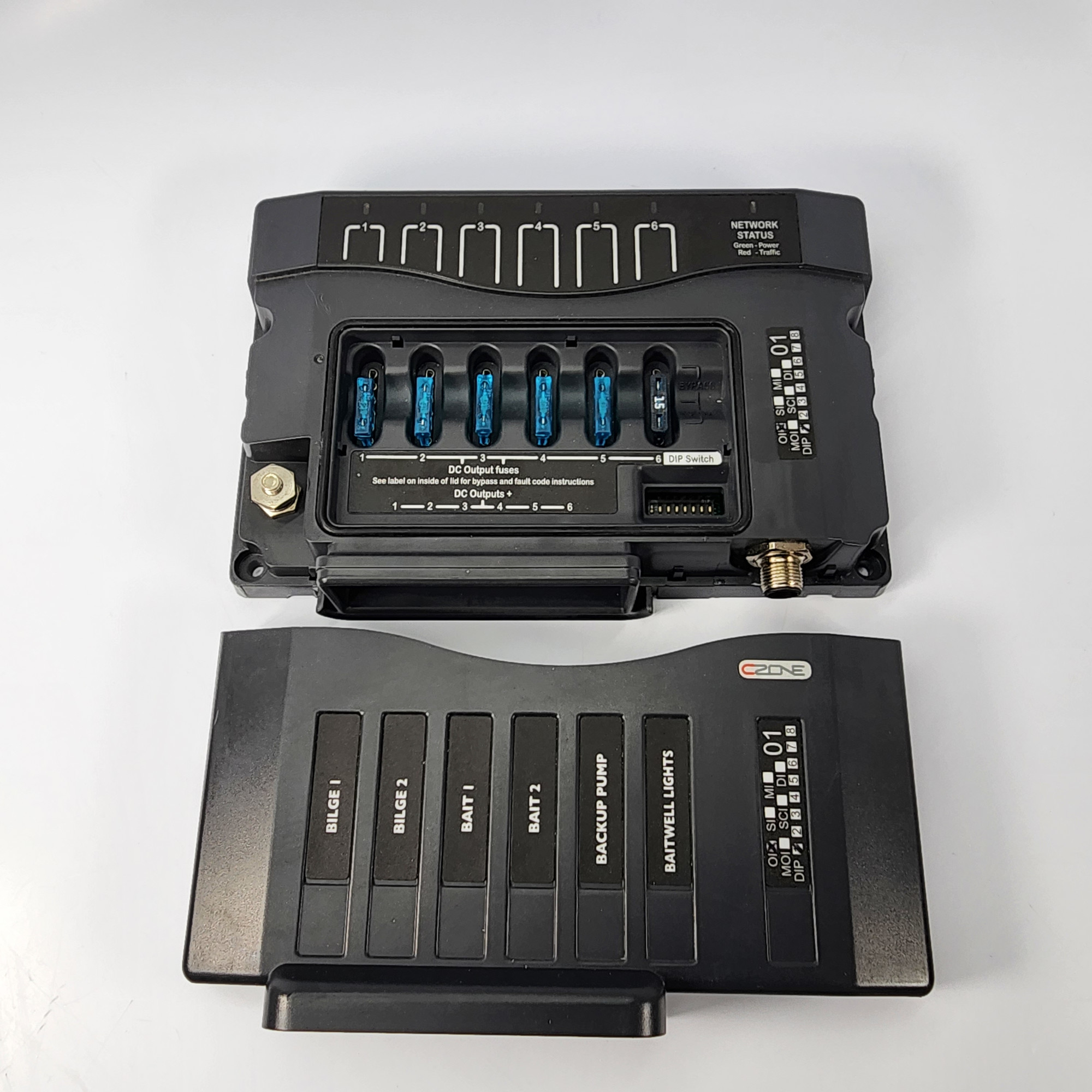 CZone/BEP Marine Output Interface (OI) - 80-911-0009-00 - w/ Connector and Boot - Max Marine ...