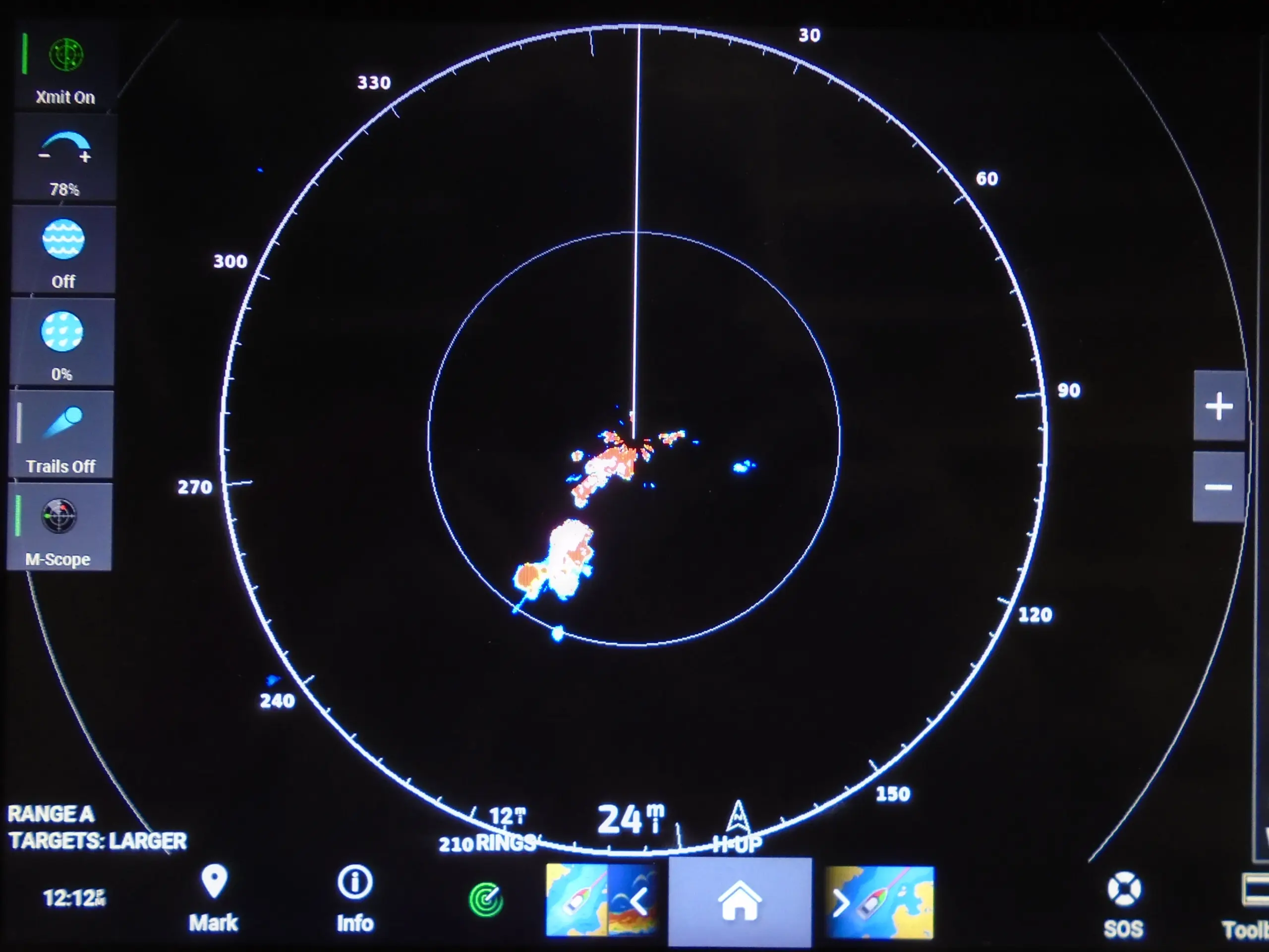 Garmin GMR Fantom 24 Radome w/ Network & Power Cables – Great Condition ...