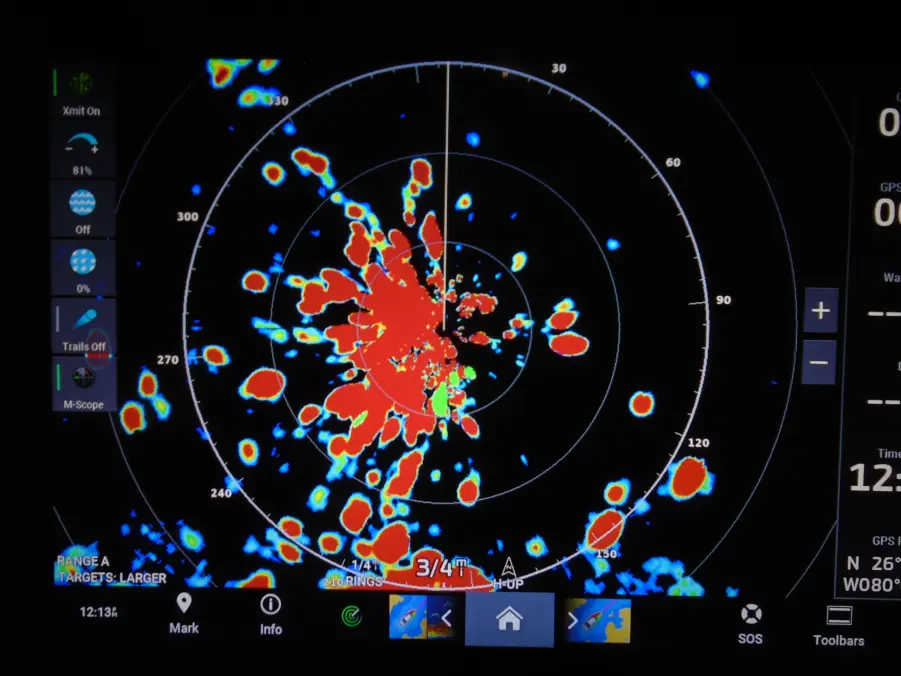 Garmin GMR Fantom 24 Radome w/ Network & Power Cables – Great Condition ...