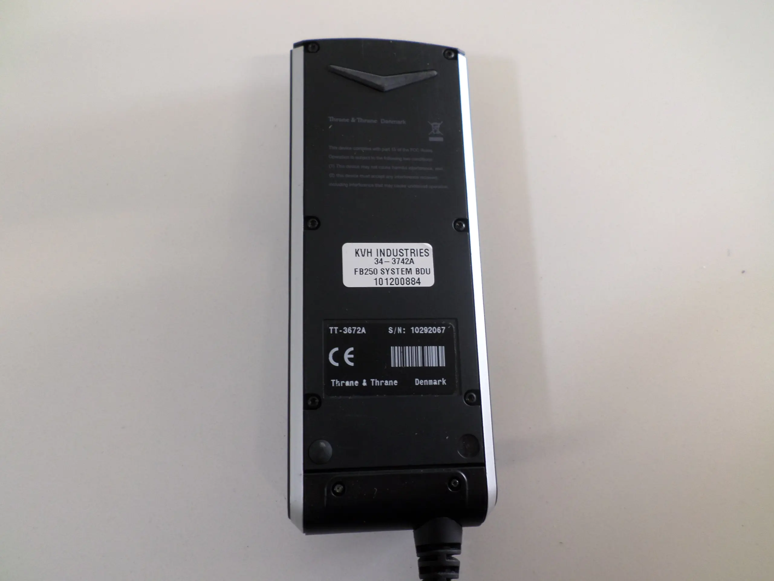 Thrane and Thrane TT-3672A IP handset for FleetBroadband FleetOne ...