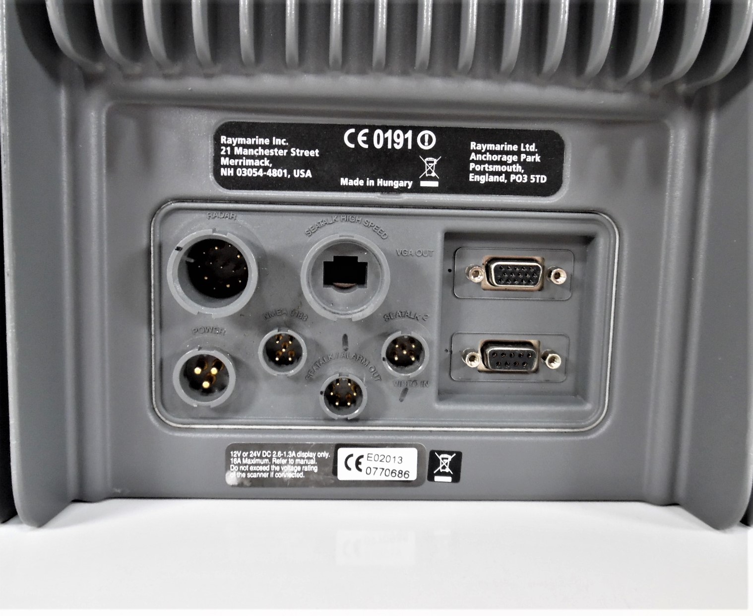Raymarine E120 Classic Display - E02013 - Core Only ~ Tested / Great ...