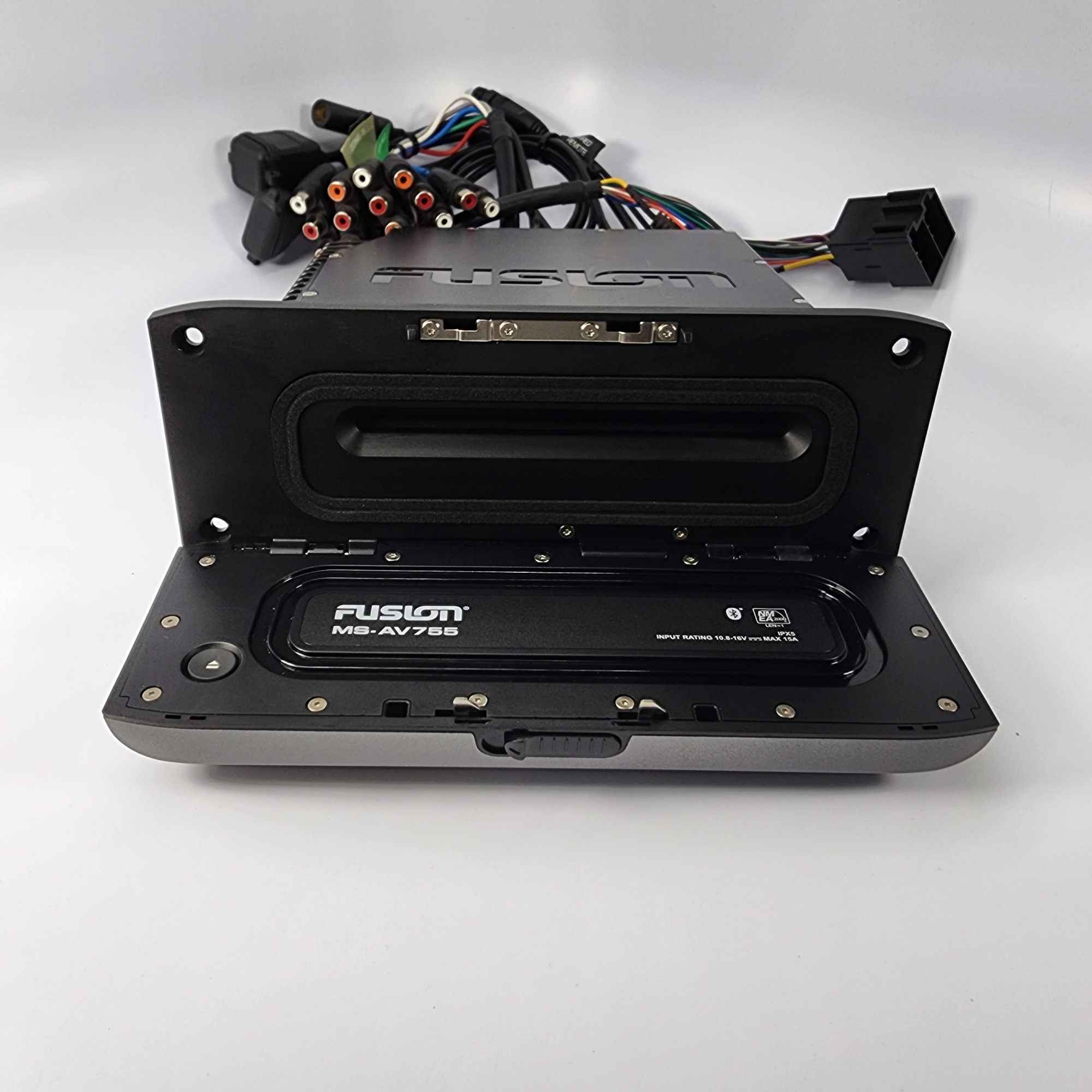 Fusion MS-AV755 AM/FM Stereo DVD/CD Player w/ FusionLink and Bluetooth ...