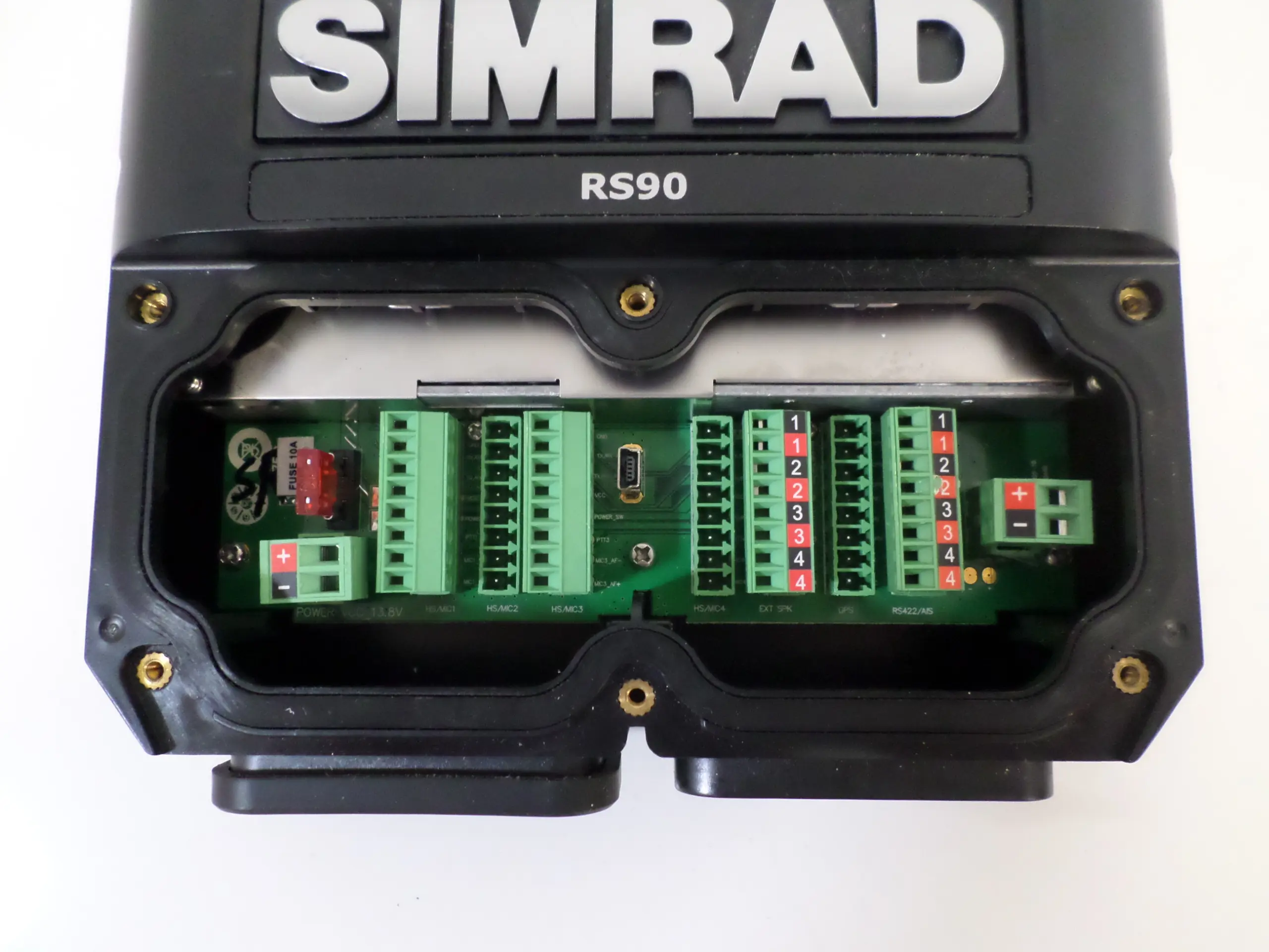 Simrad RS90 Black Box Marine VHF with AIS Receiver - Max Marine Electronics