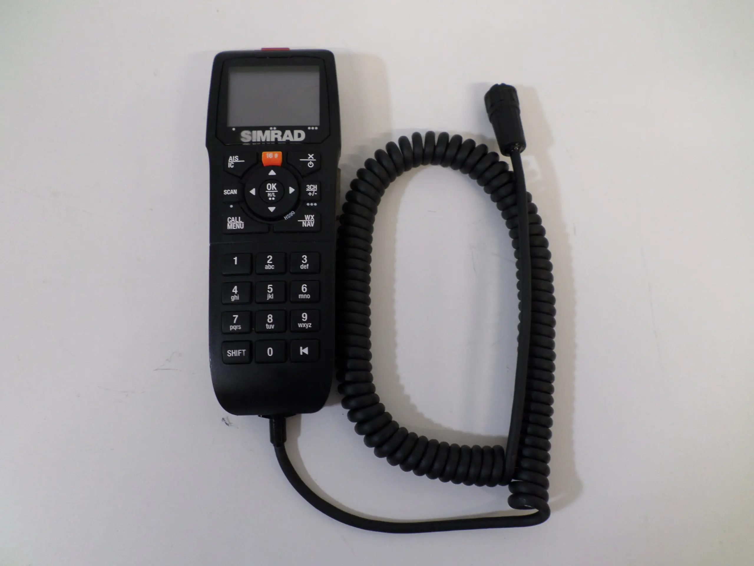 Simrad HS90 Handset w/ New Cable for RS90 Marine VHF - Max Marine ...