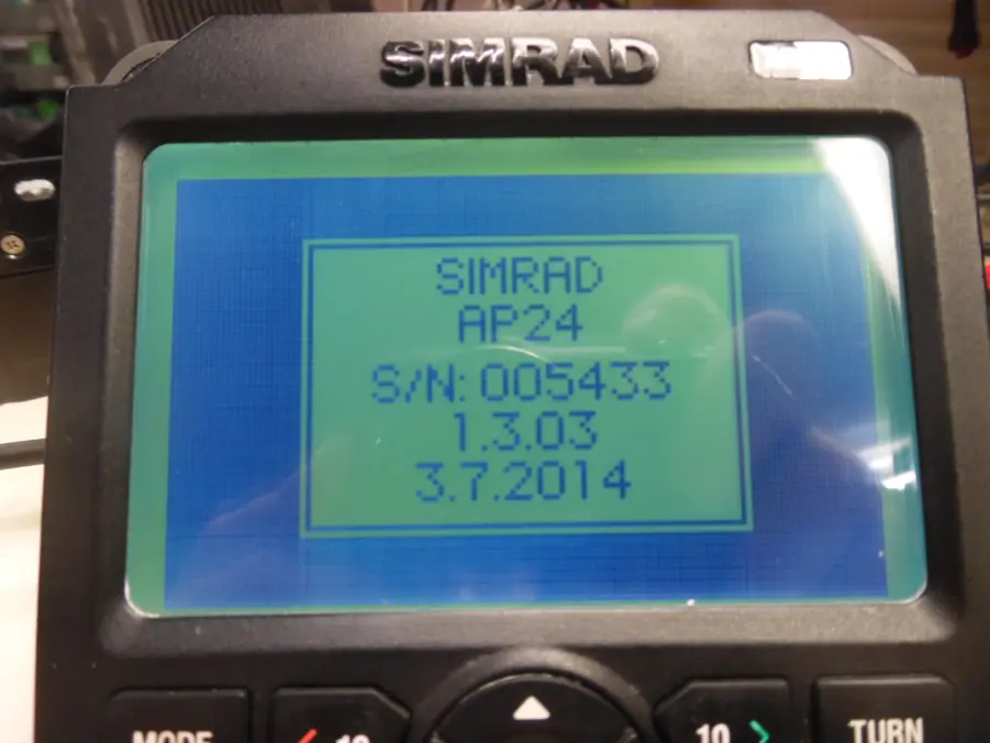 Simrad AP24 Autopilot Control Head Rebuilt LCD - Max Marine Electronics