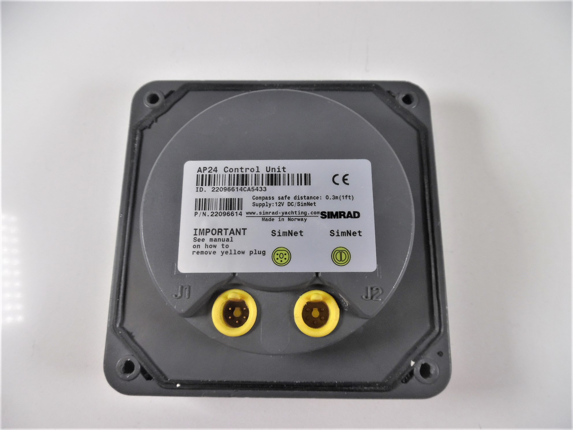 Simrad AP24 Autopilot Control Head Rebuilt LCD - Max Marine Electronics