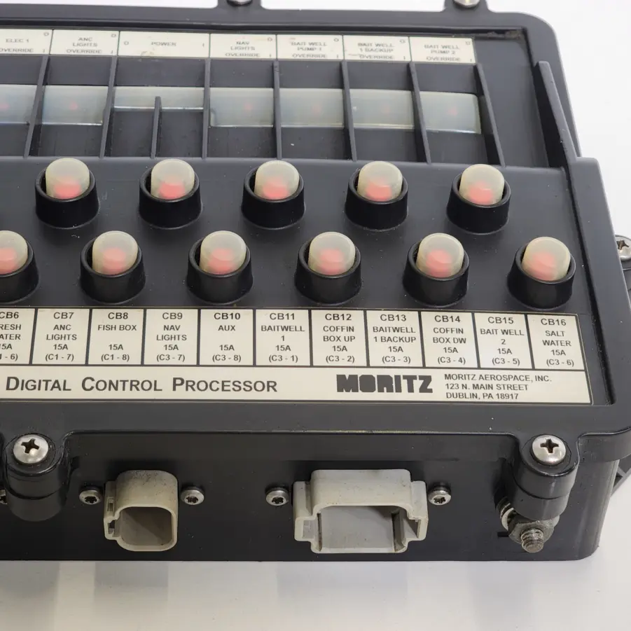 Moritz DCP-EC0001-1 Digital Control Processor/Switch Panel - Tested ...