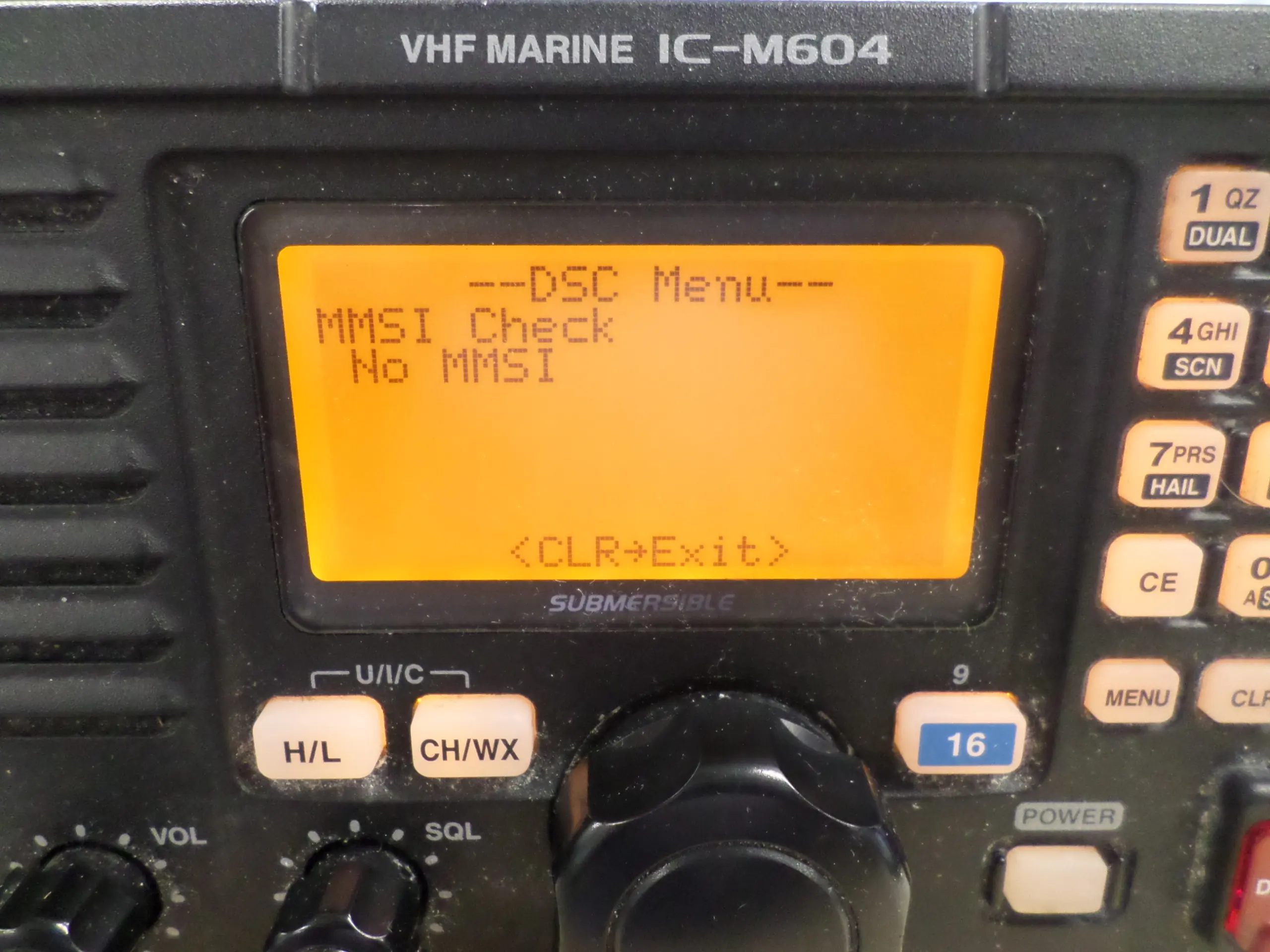 Icom IC-M604 Marine VHF w/ Mic* - Fully Functional - Max Marine Electronics