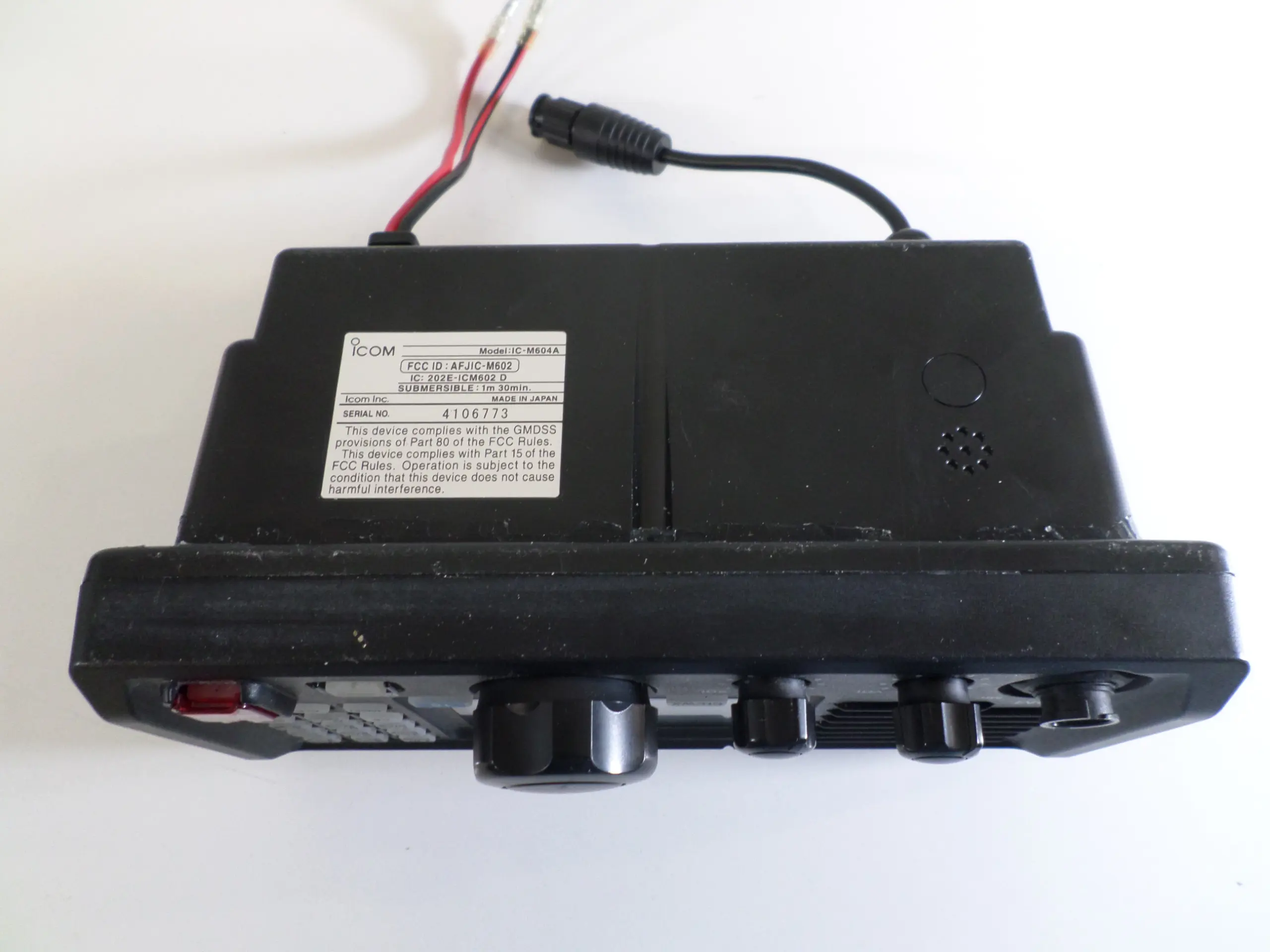 Icom IC-M604 Marine VHF w/ Mic* - Fully Functional - Max Marine Electronics