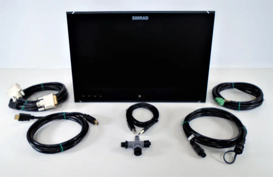 Simrad MO16-T 16″ Touch Screen High-Definition Marine Monitor for EVO2 ...