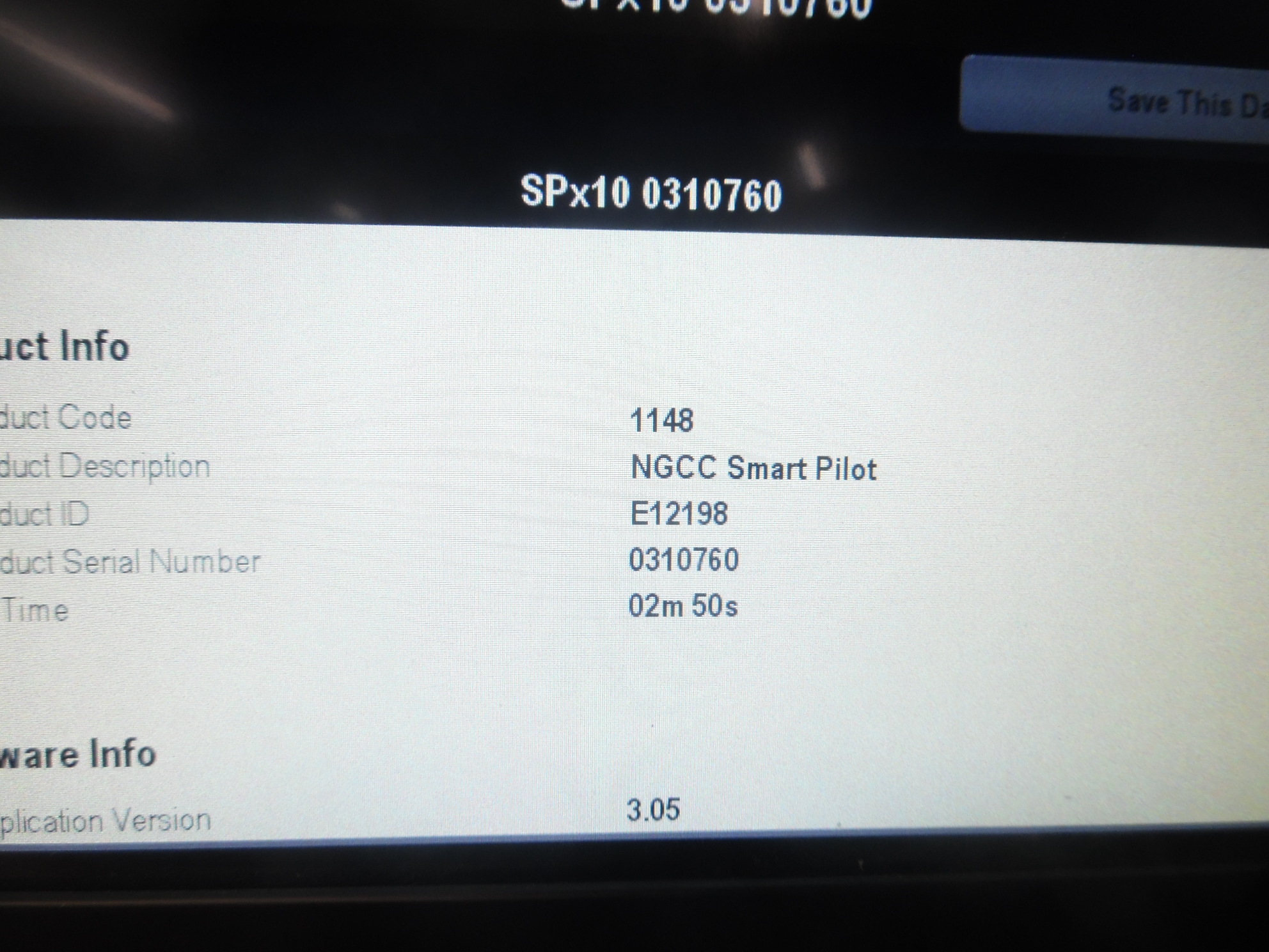 Raymarine/Autopilot Computer E12198/SPX-10 Smartpilot Tested Good - Max ...