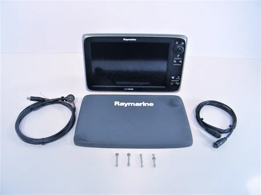 Raymarine e127 HybridTouch 12.1" MFD w/ Accessories - Tested & Updated ...