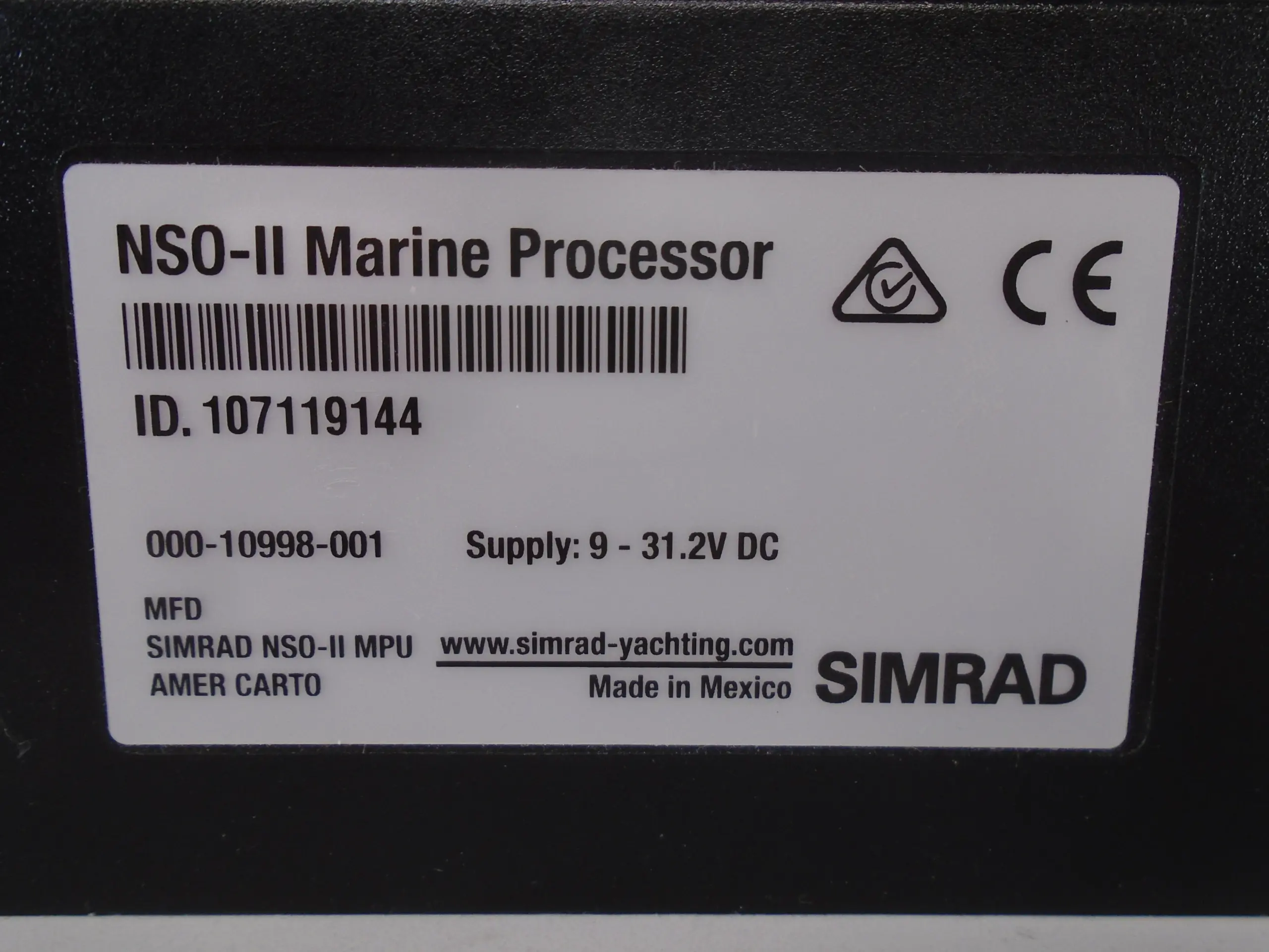 Simrad NSO EVO2 NSO-II Multi-Function Display Processor (TESTED WORKING ...
