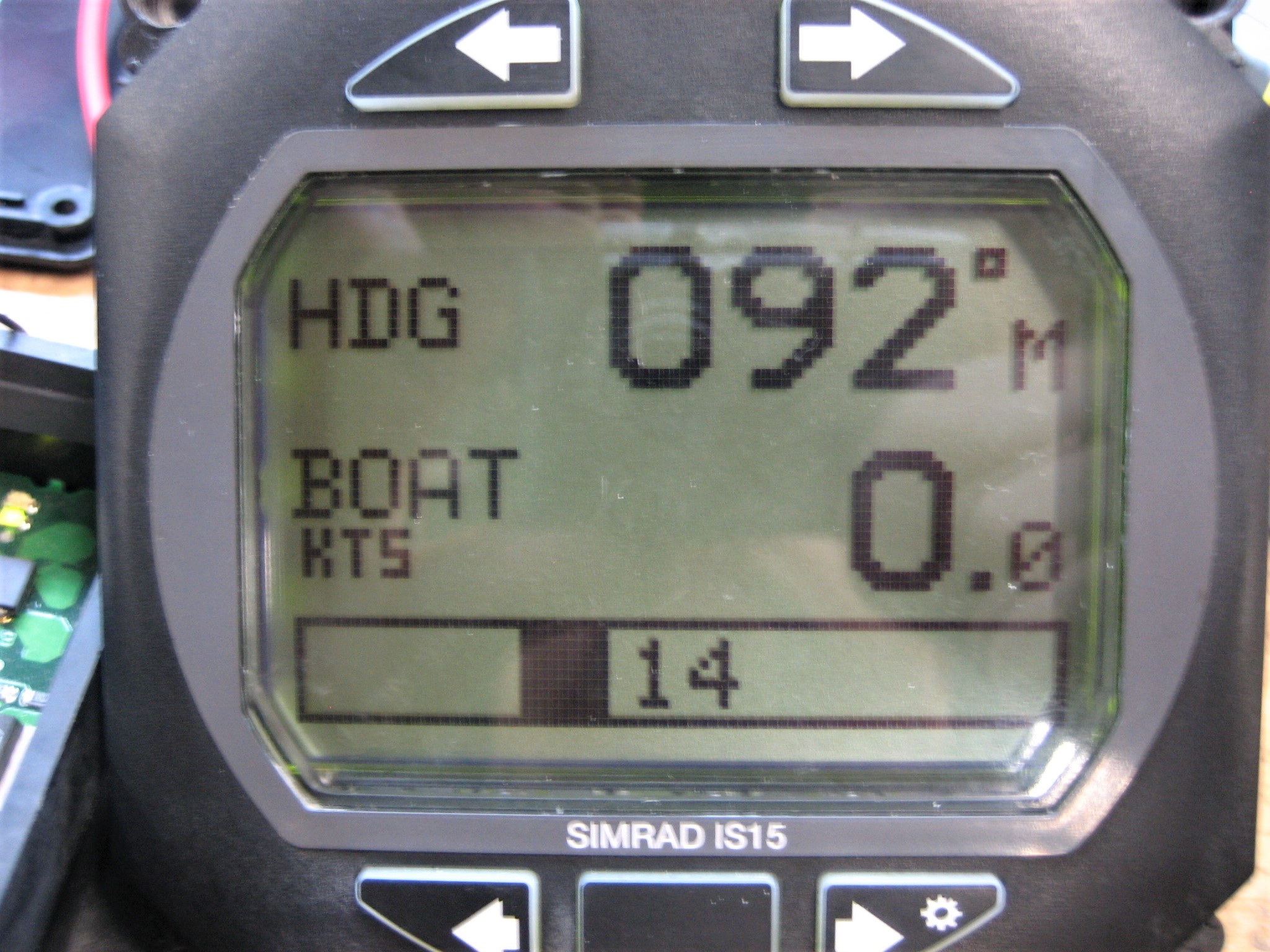 Simrad IS15 Combi Instrument Display-22092167 - Max Marine Electronics