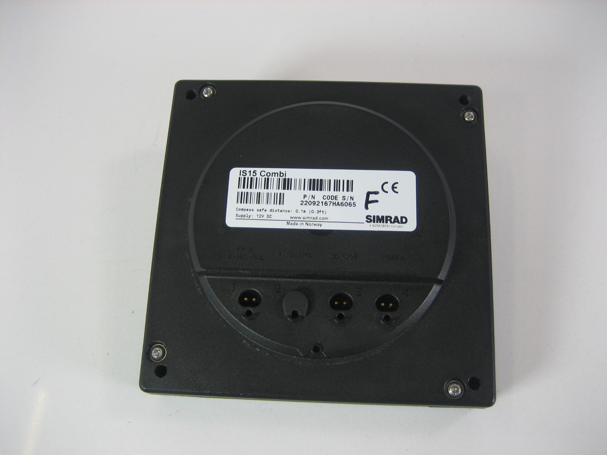 Simrad IS15 Combi Instrument Display-22092167 - Max Marine Electronics