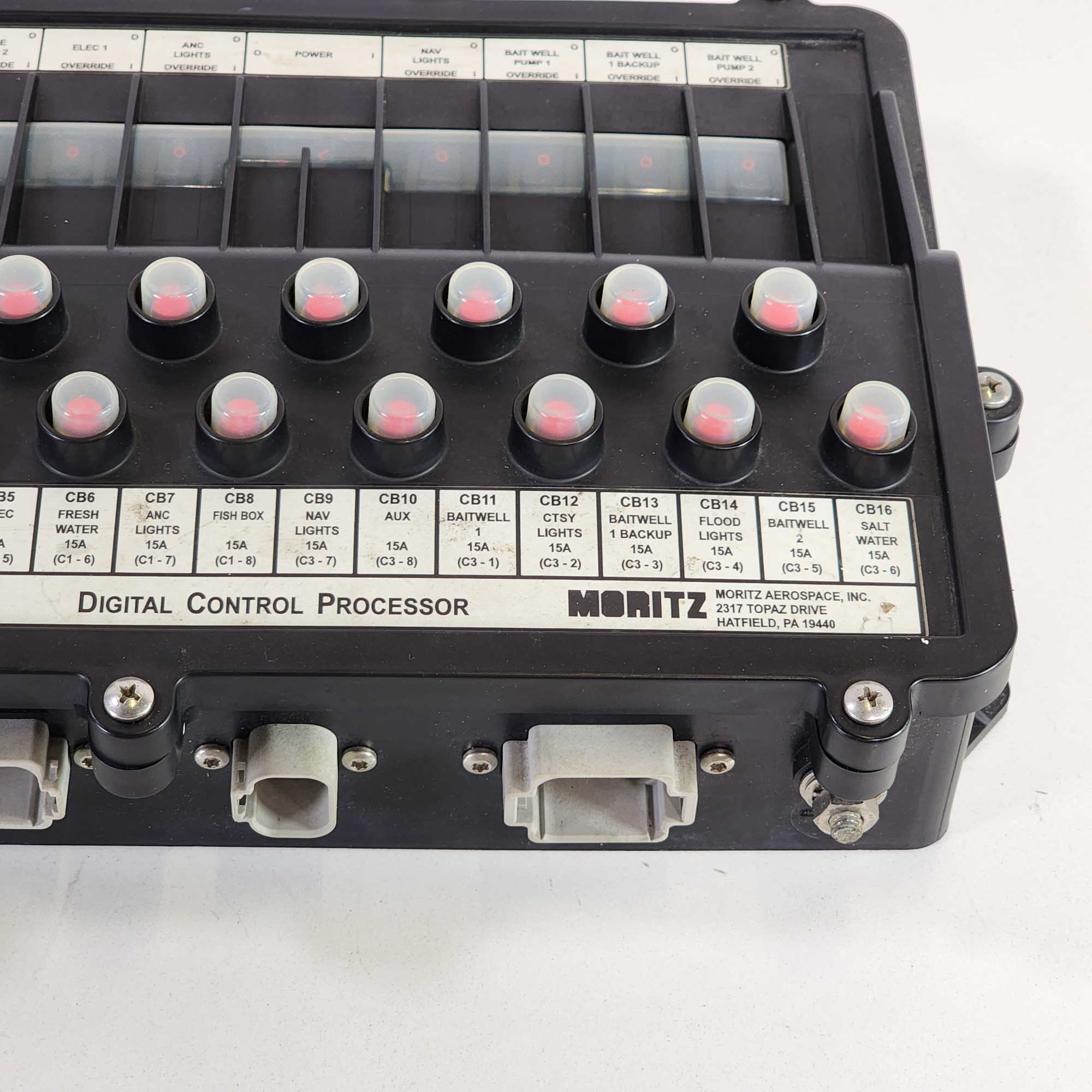 Moritz DCP-EC0001-2 Digital Control Processor/Switch Panel with Keypad ...